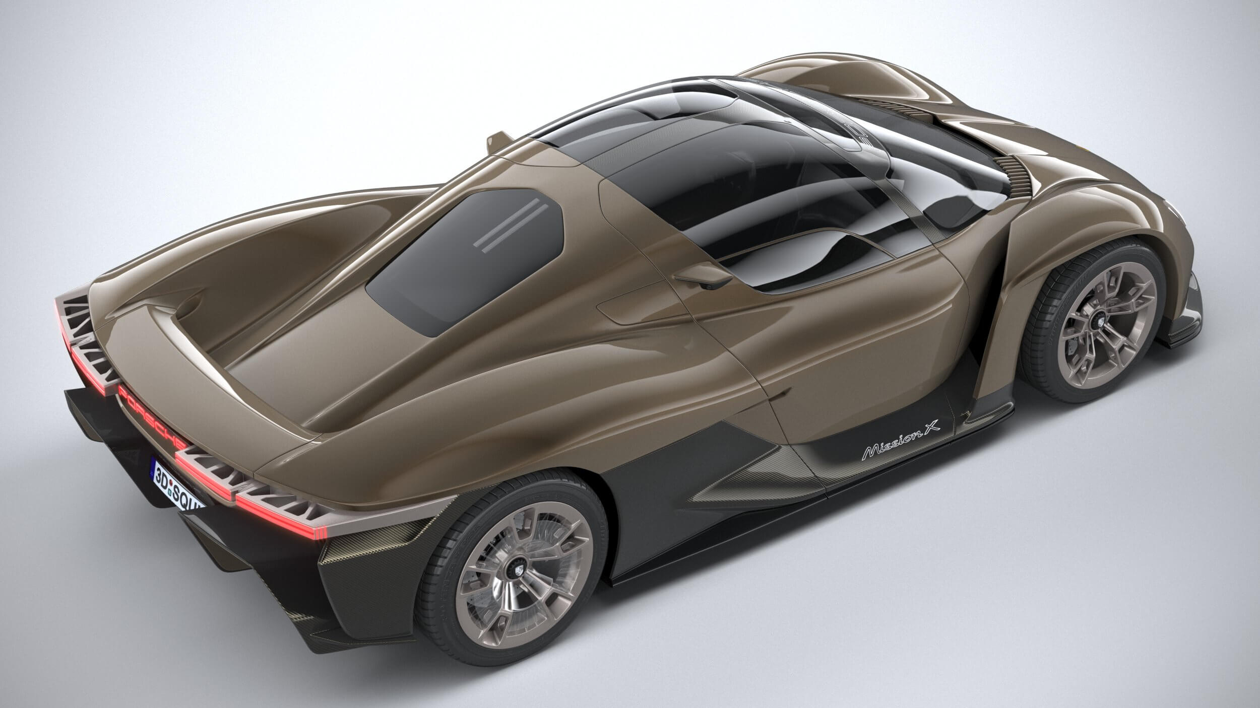 Porsche Mission X Concept 2023 - 3D Model by SQUIR