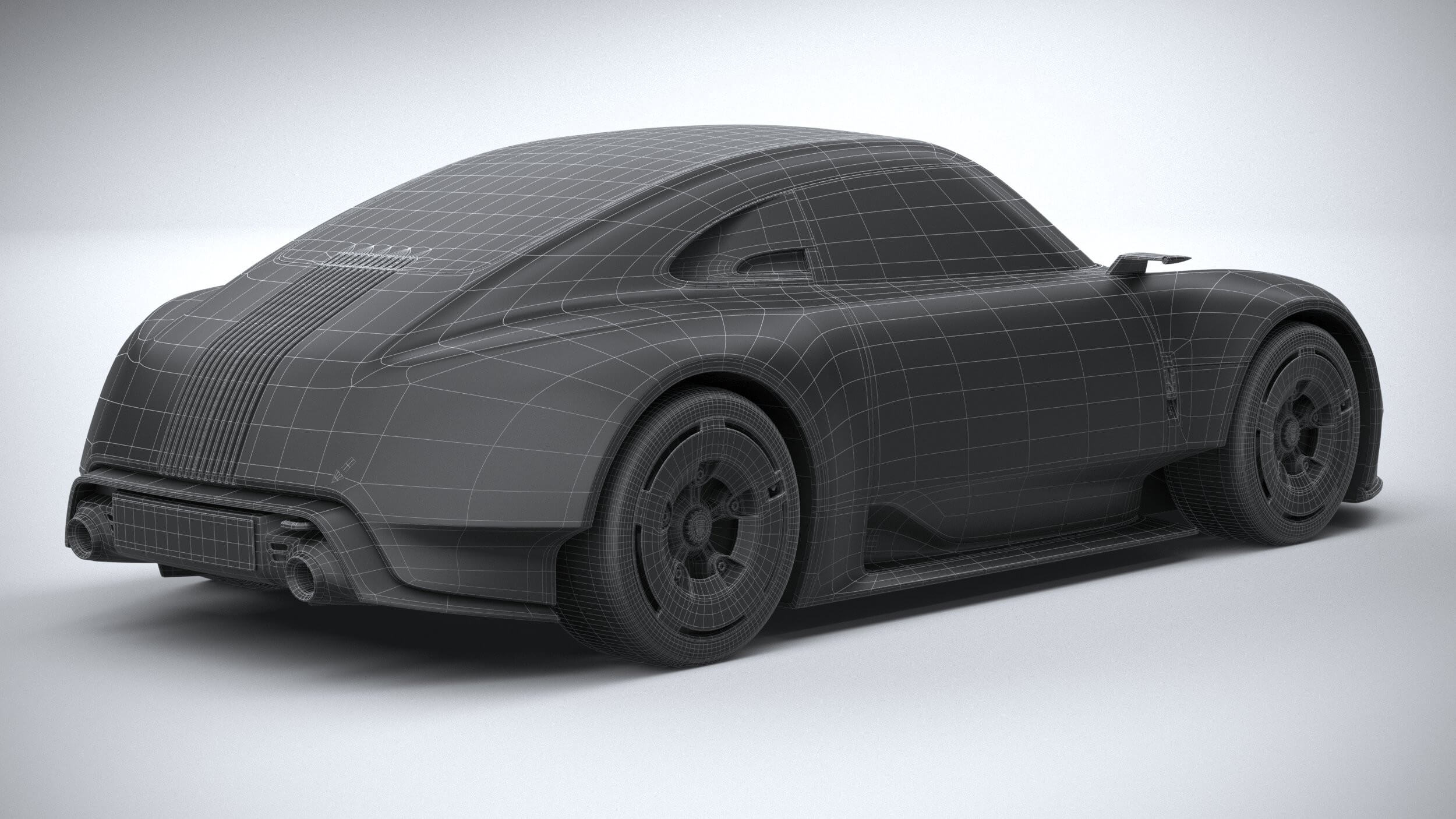 Porsche Vision 357 Concept 2023 - 3D Model by SQUIR