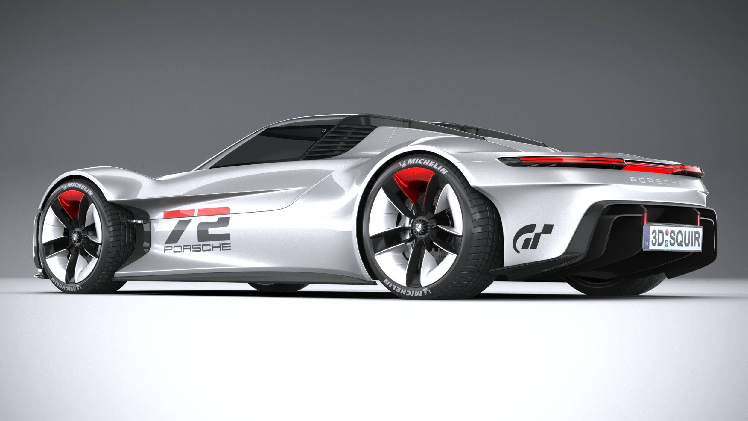 Porsche Vision GT Concept 2021 - 3D Model by SQUIR