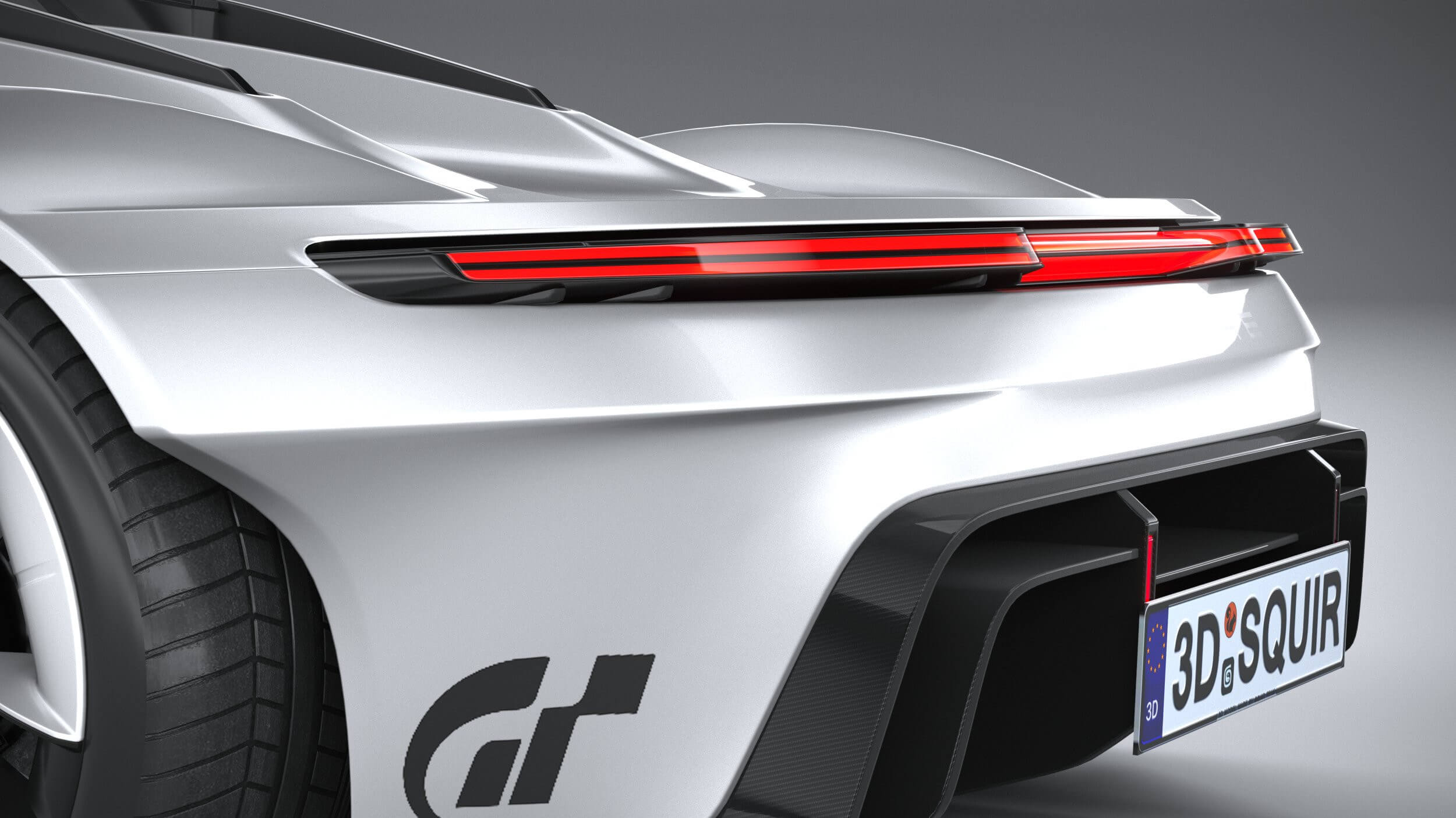 Porsche Vision GT Concept 2021 - 3D Model by SQUIR