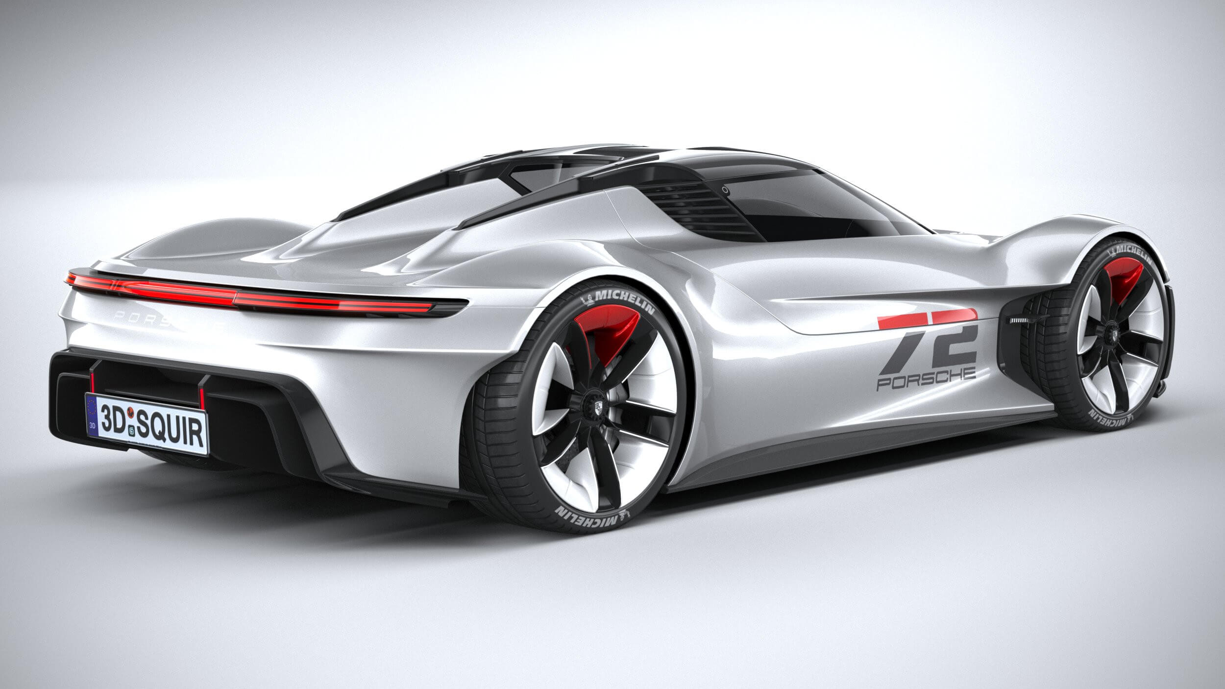 Porsche Vision GT Concept 2021 - 3D Model by SQUIR