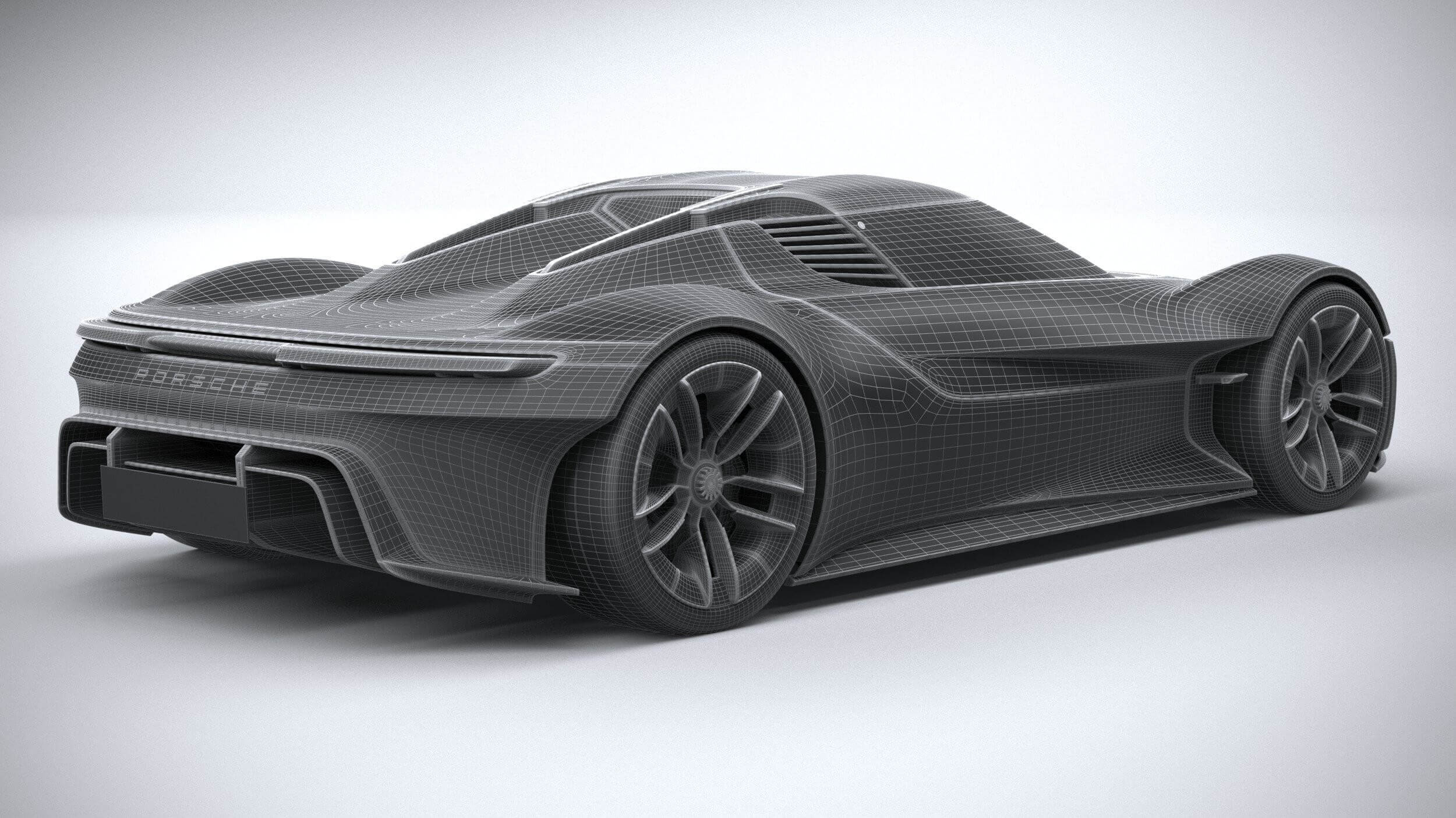 Porsche Vision GT Concept 2021 - 3D Model by SQUIR