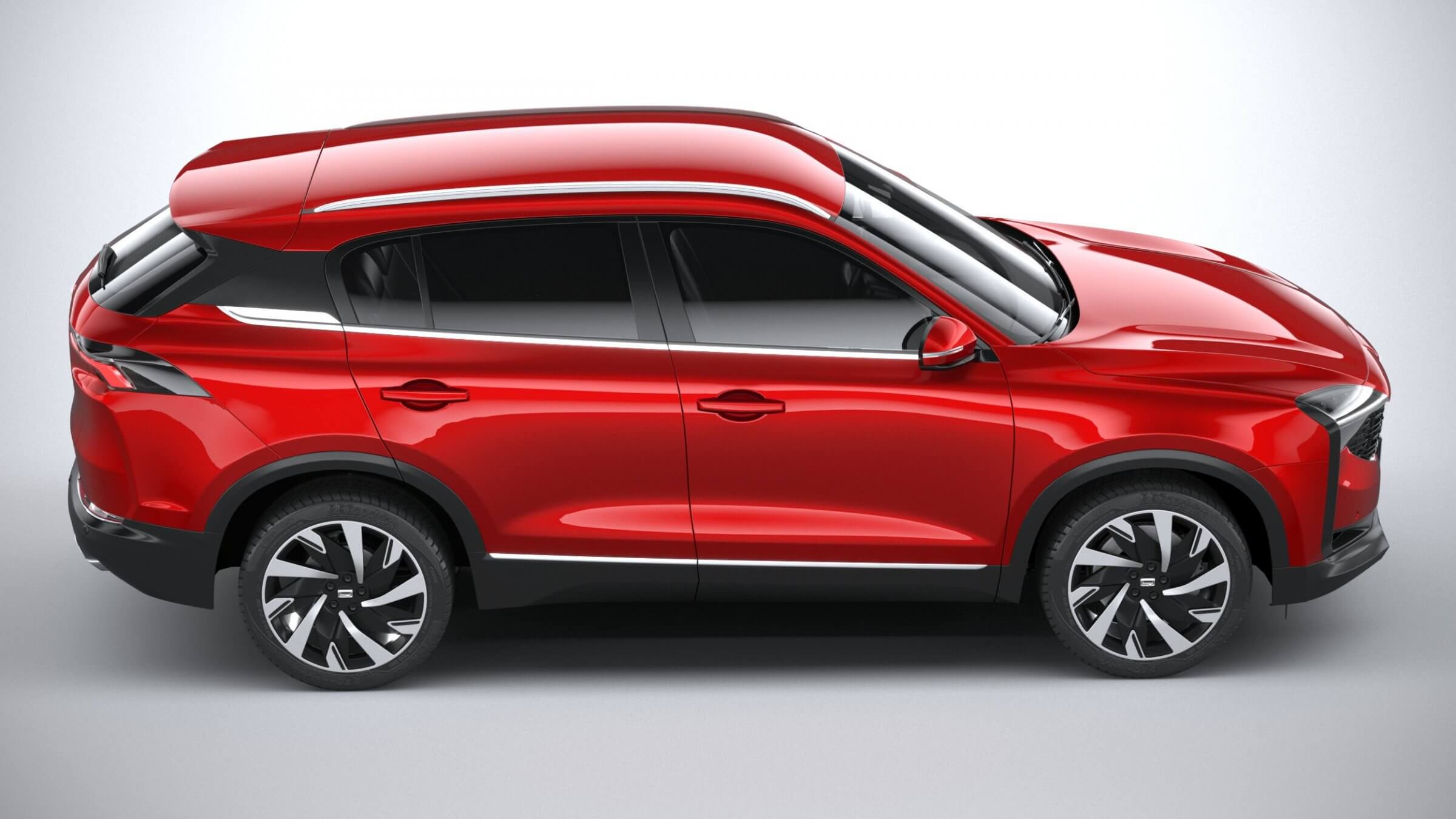 Qoros 7 2021 - 3D Model by SQUIR