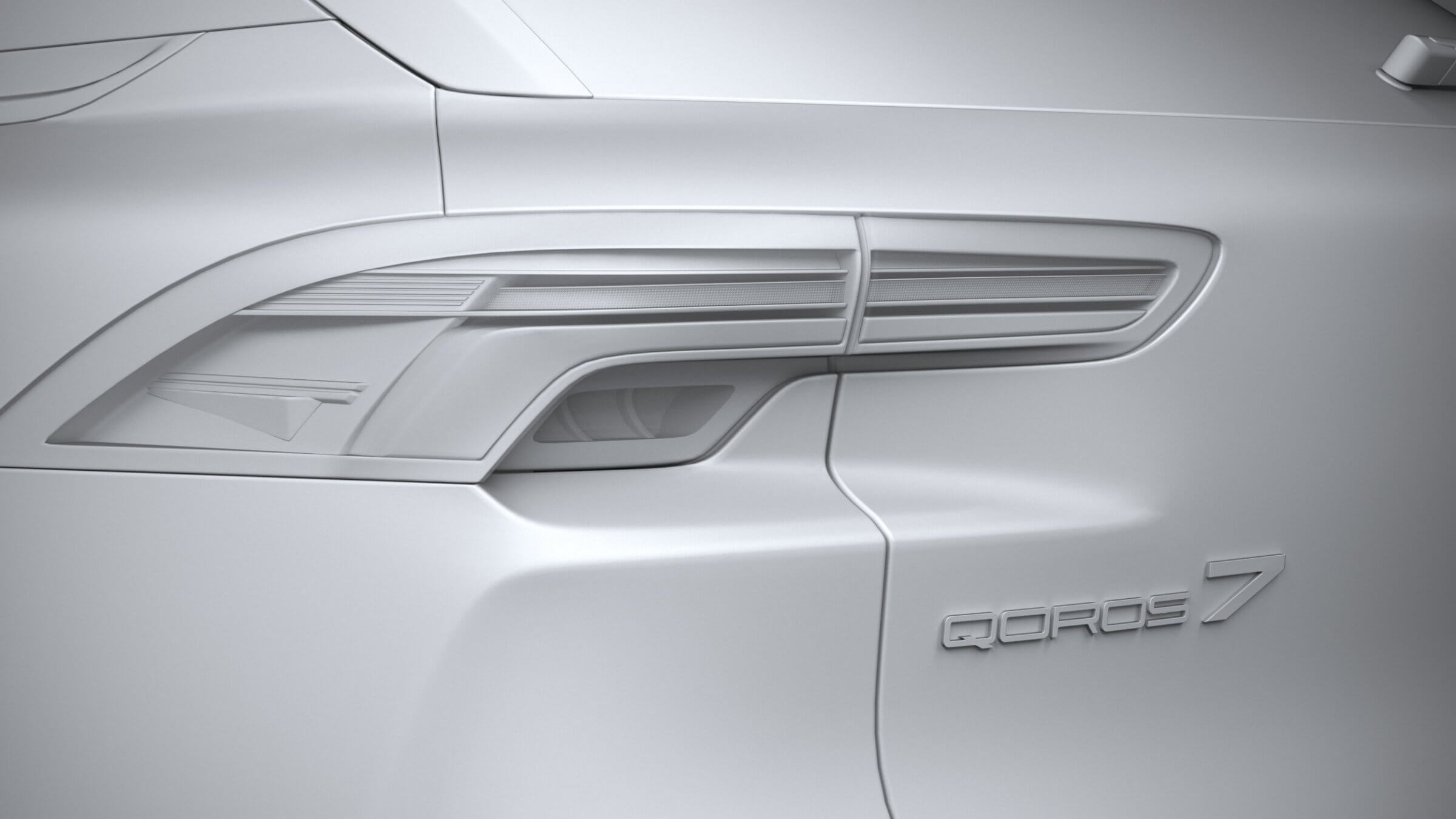 Qoros 7 2021 - 3D Model by SQUIR