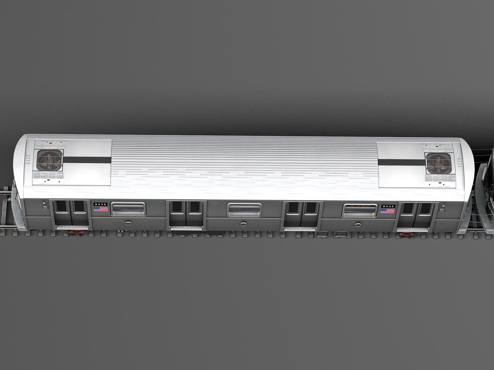 R160 Train New York City Subway - 3D Model by SQUIR