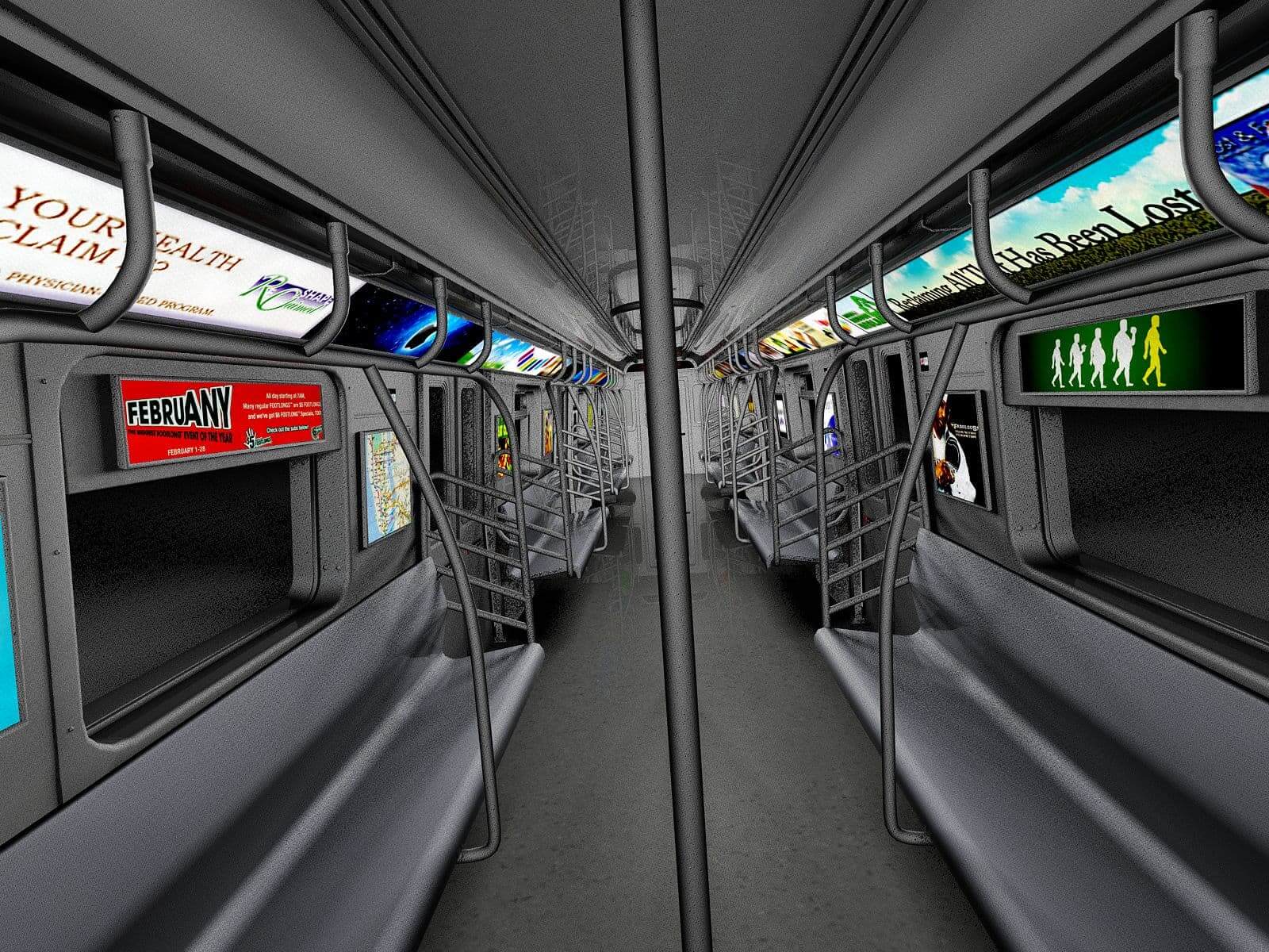 R160 Train New York City Subway - 3D Model by SQUIR