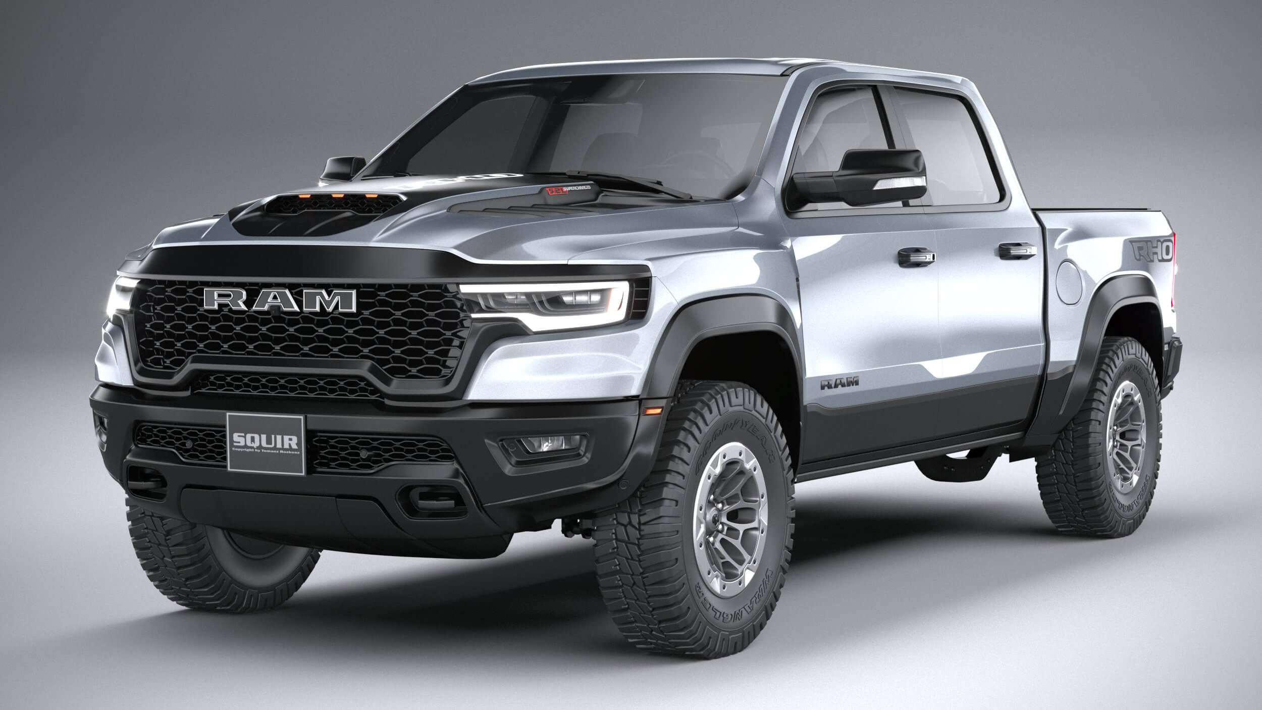 Ram 1500 Rho 2025 - 3D Model by SQUIR