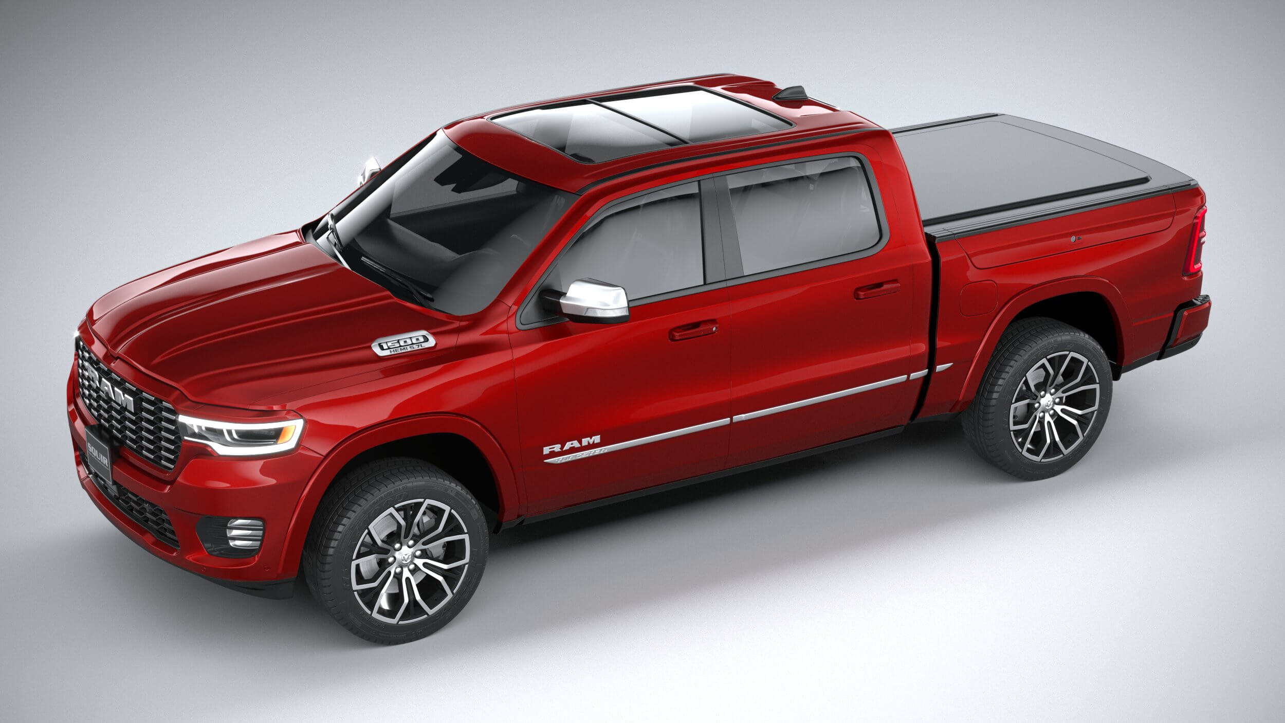 Ram 1500 Tungsten 2025 - 3D Model by SQUIR