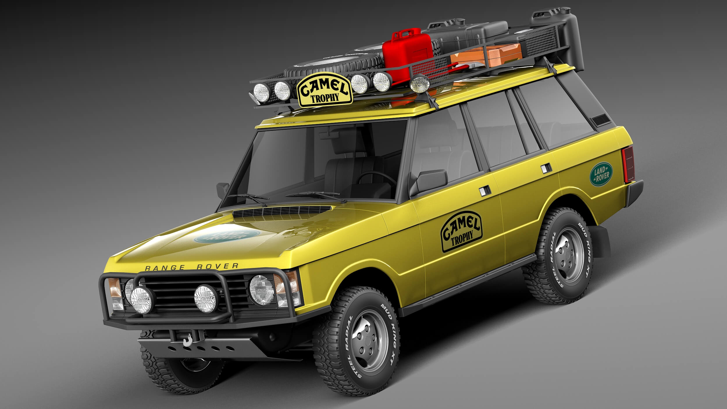 Range Rover Camel Trophy 1981-1993 3D Model by SQUIR