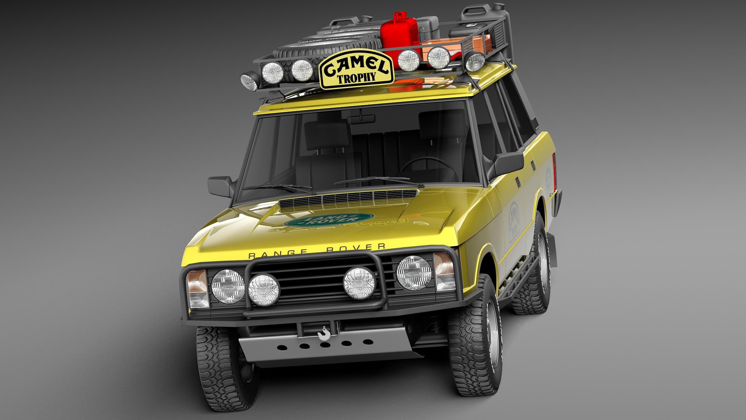 Range Rover Camel Trophy 1981-1993 3D Model by SQUIR