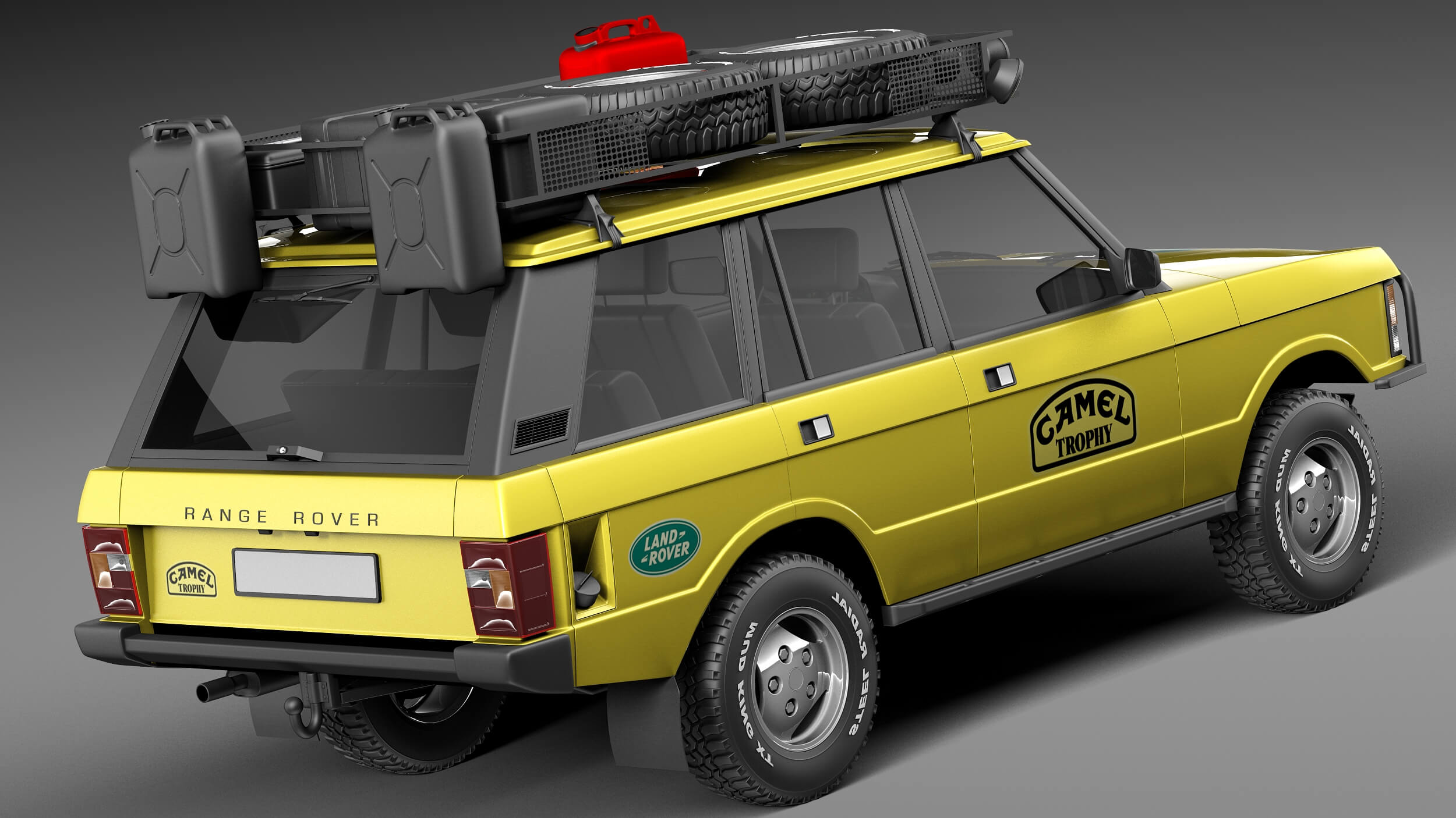 Range Rover Camel Trophy 1981-1993 3D Model by SQUIR