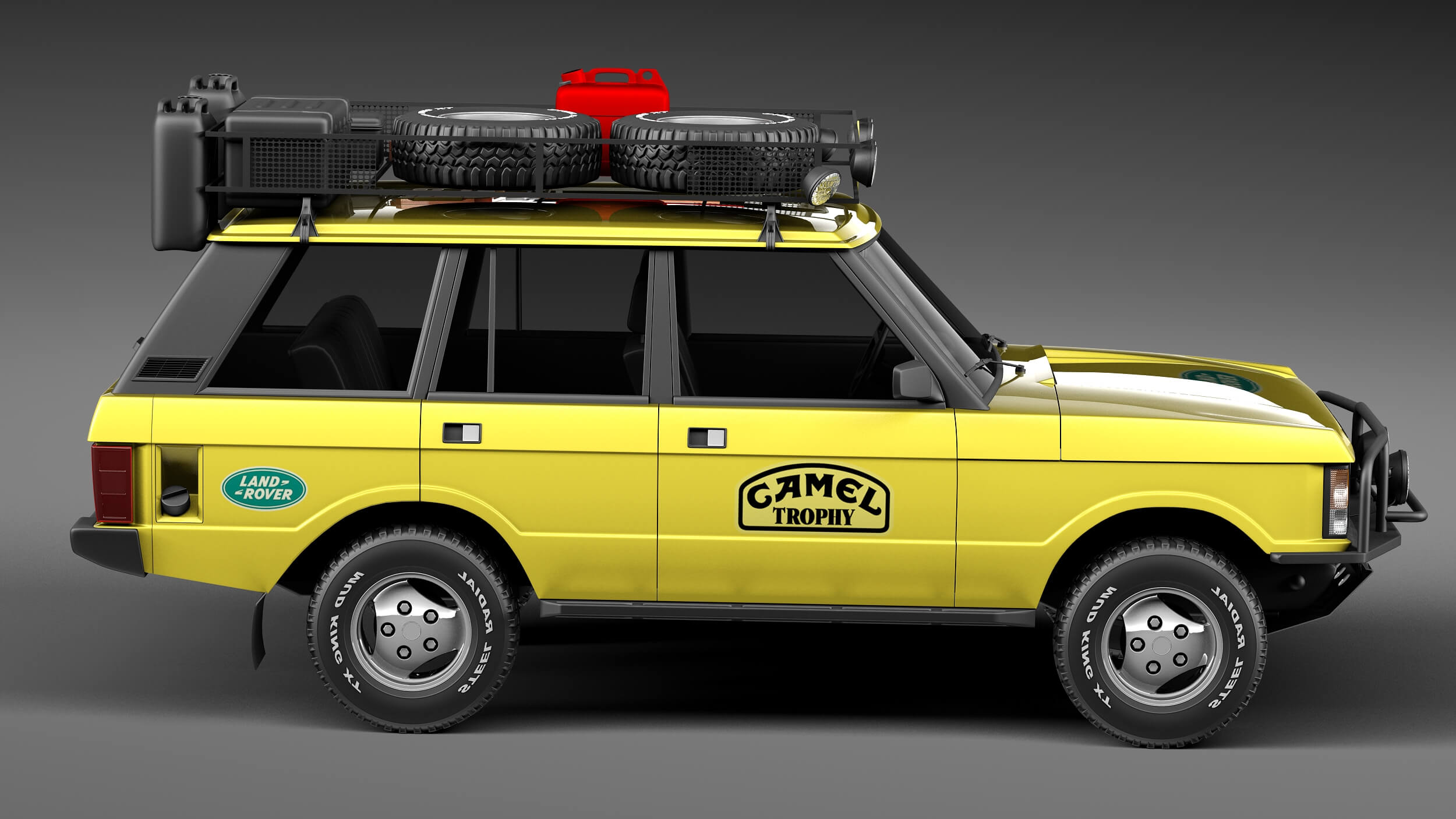 Range Rover Camel Trophy 1981-1993 3D Model by SQUIR