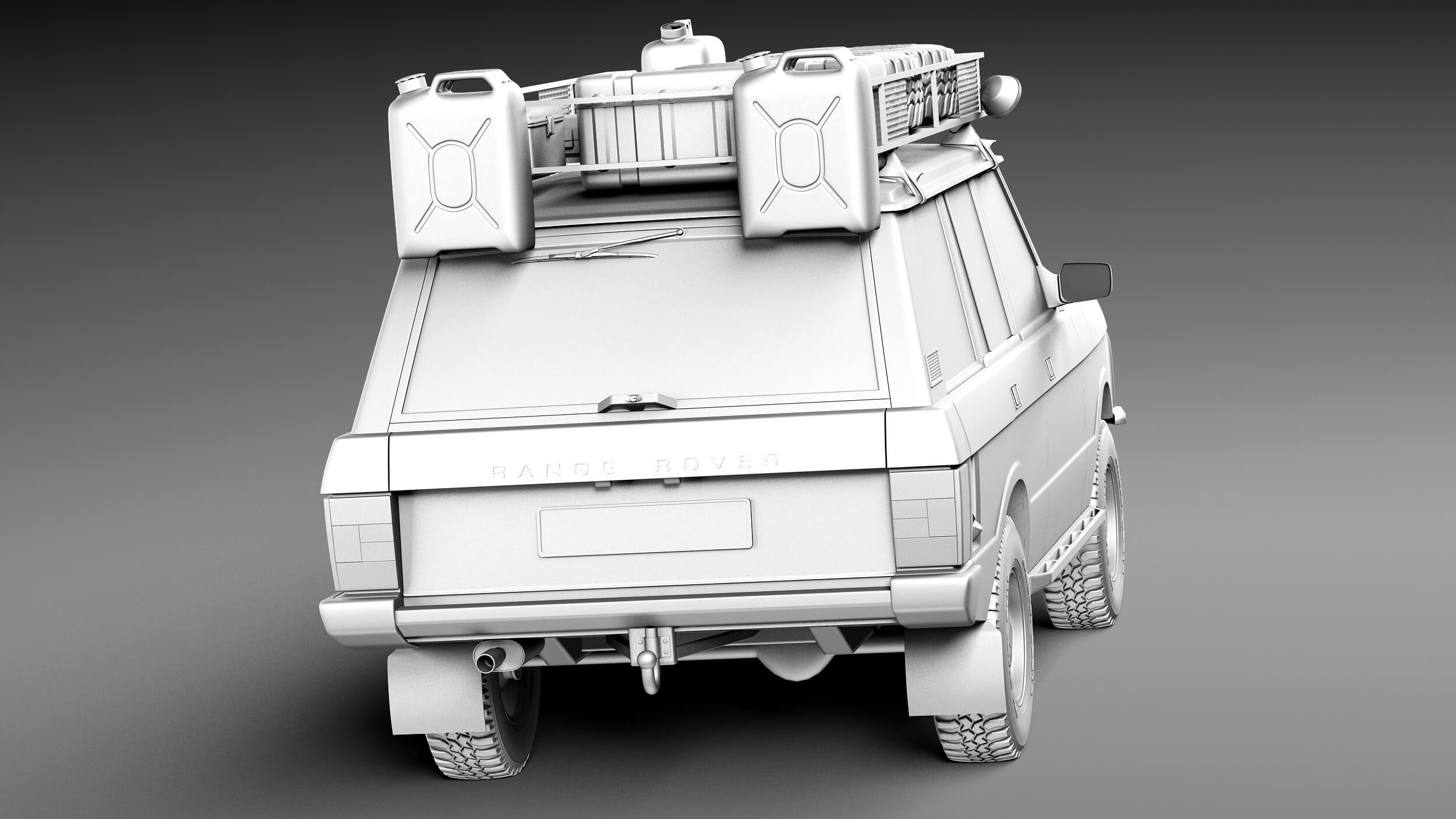 Range Rover Camel Trophy 1981-1993 3D Model by SQUIR