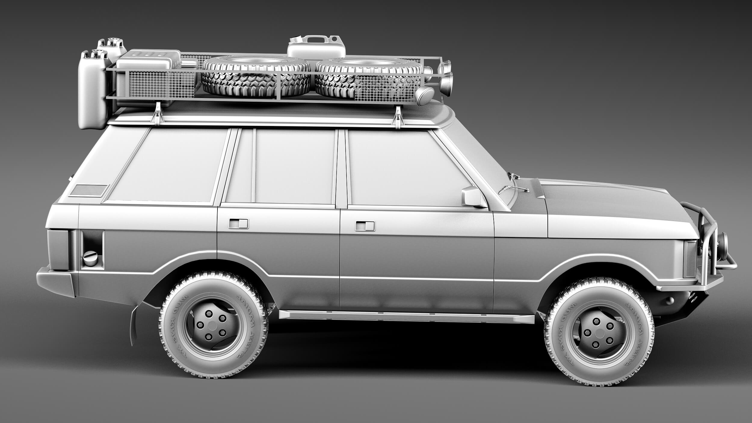 Range Rover Camel Trophy 1981-1993 3D Model by SQUIR
