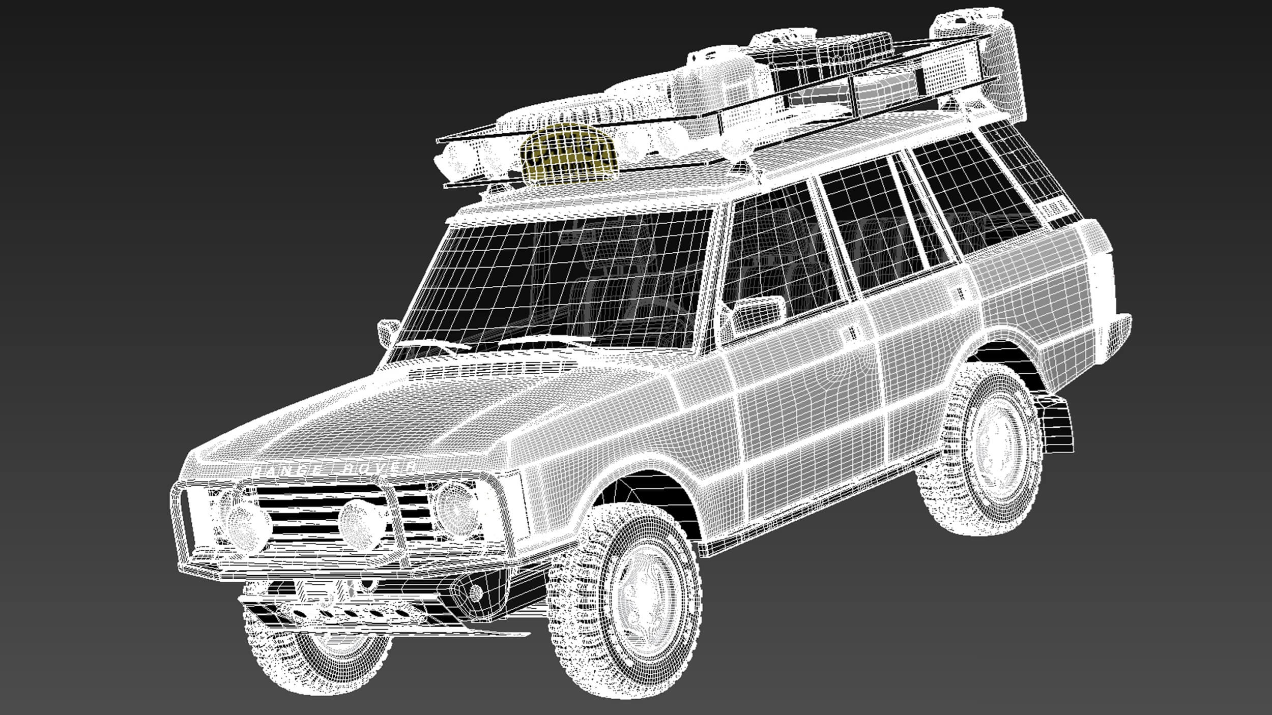 Range Rover Camel Trophy 1981-1993 3D Model by SQUIR