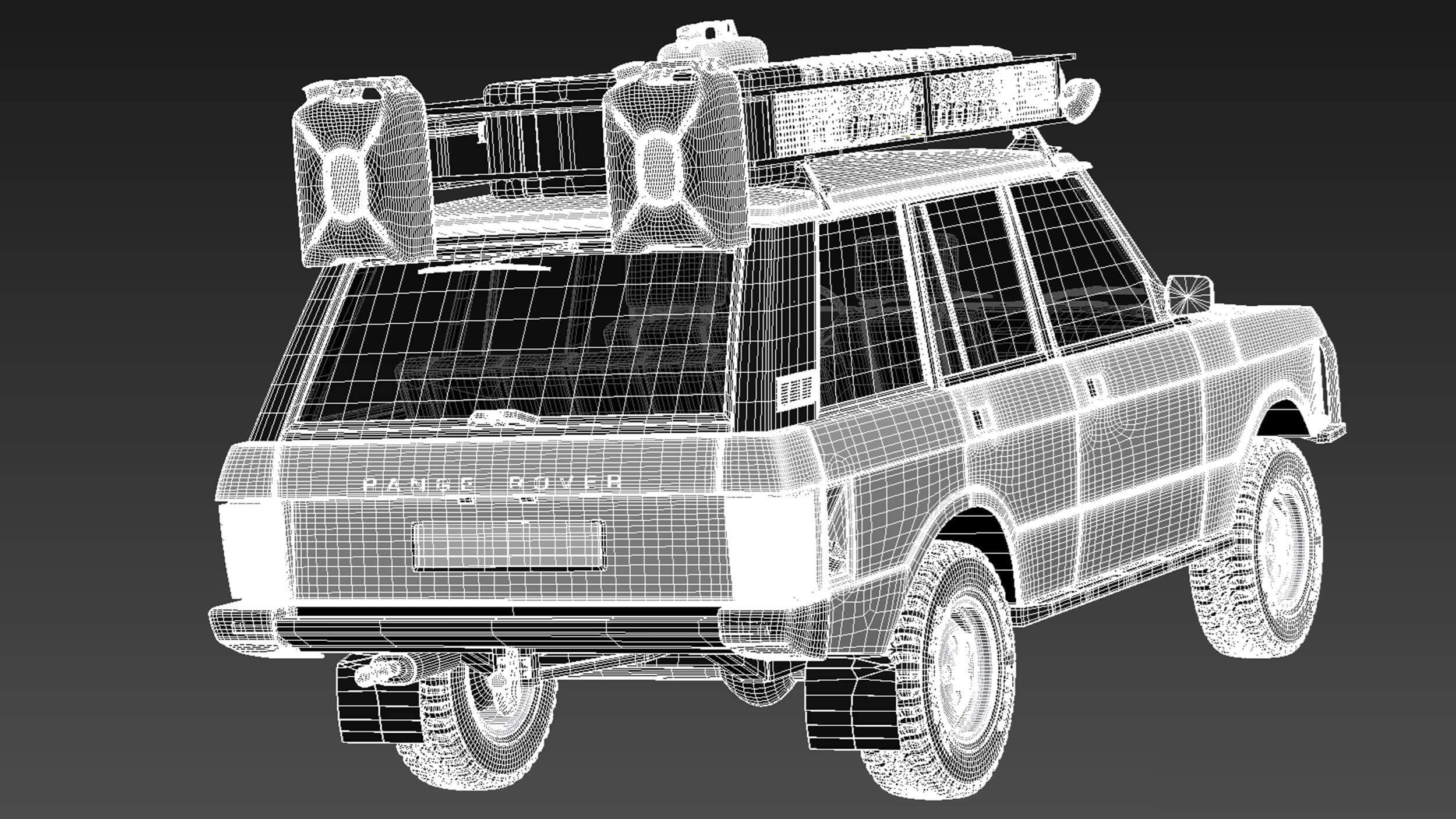 Range Rover Camel Trophy 1981-1993 3D Model by SQUIR