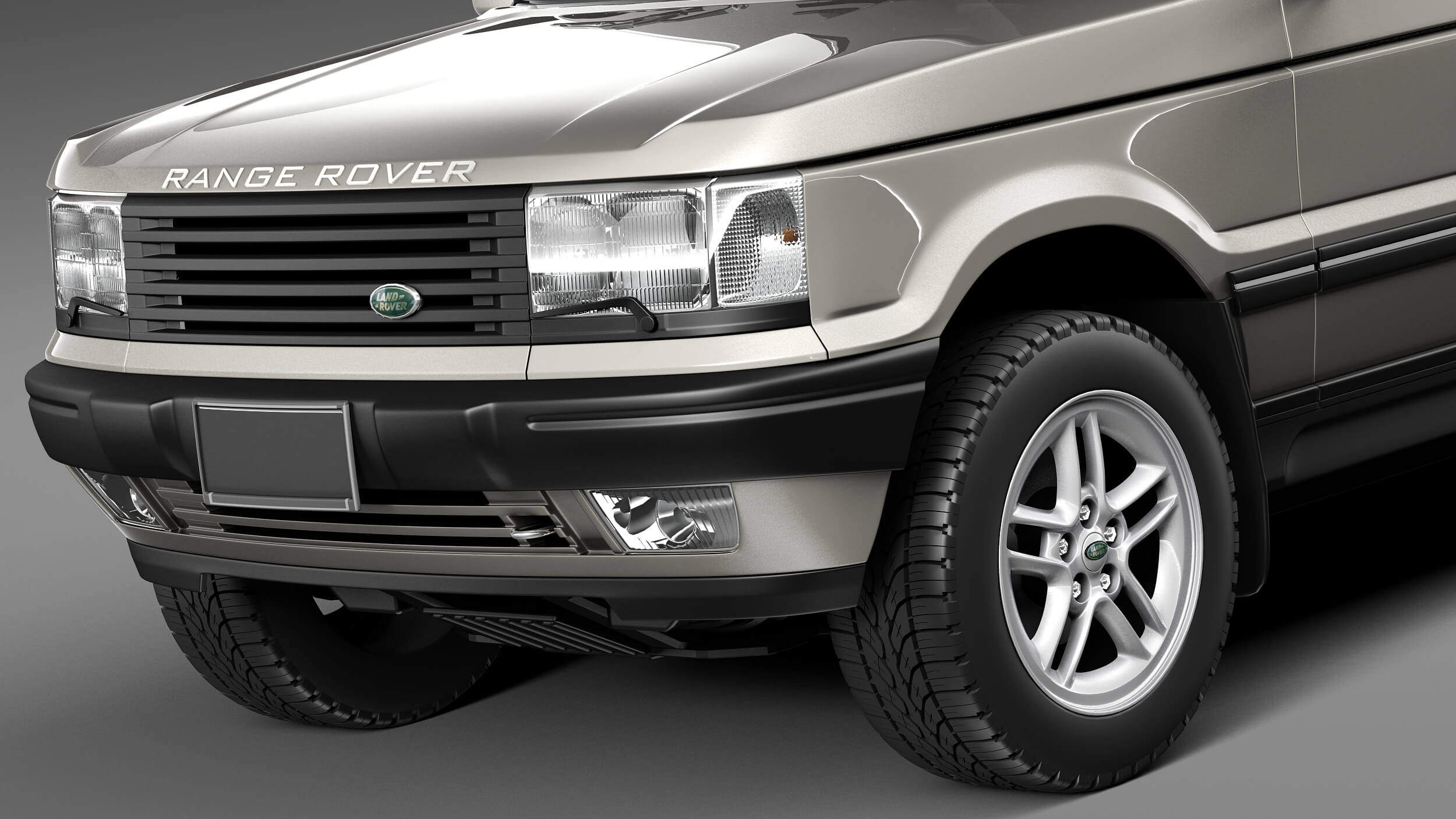 Range Rover II 1994-2002 P38A 3D Model by SQUIR