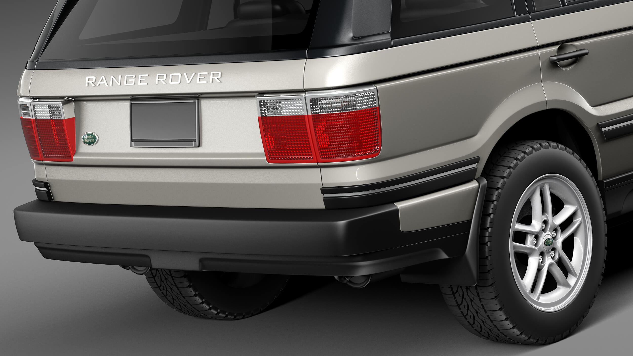 Range Rover II 1994-2002 P38A 3D Model by SQUIR