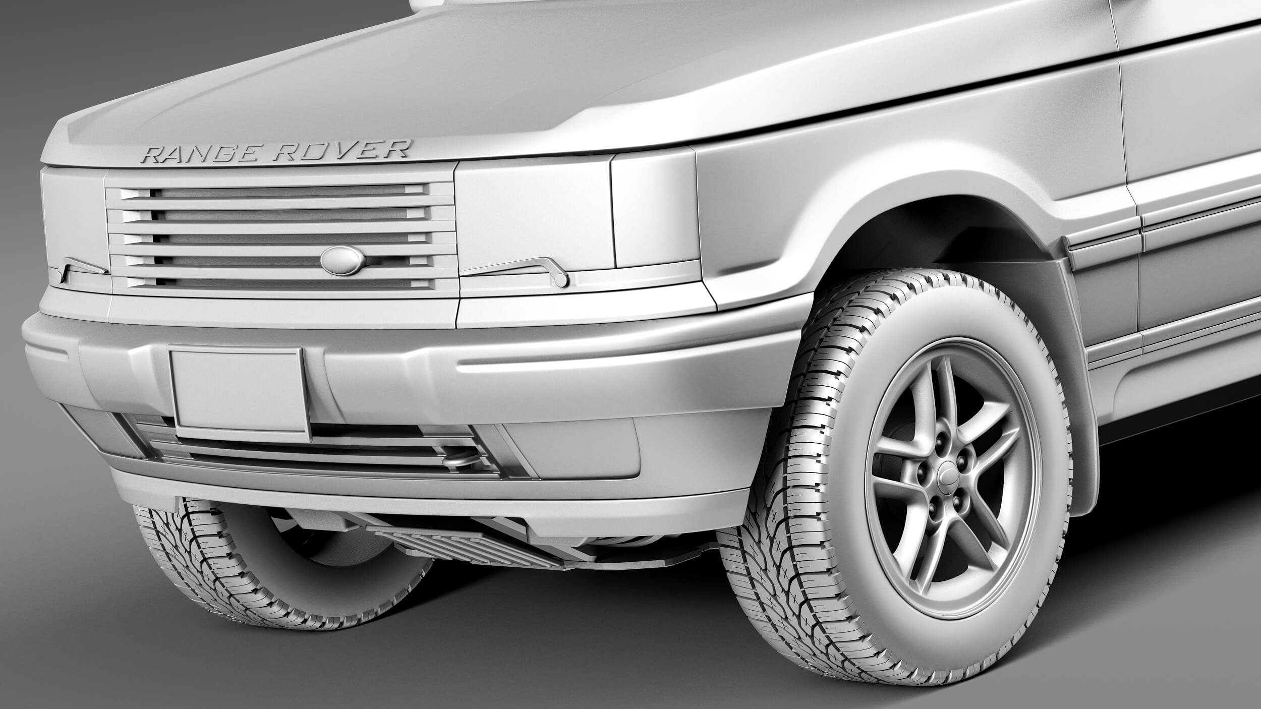 Range Rover II 1994-2002 P38A 3D Model by SQUIR