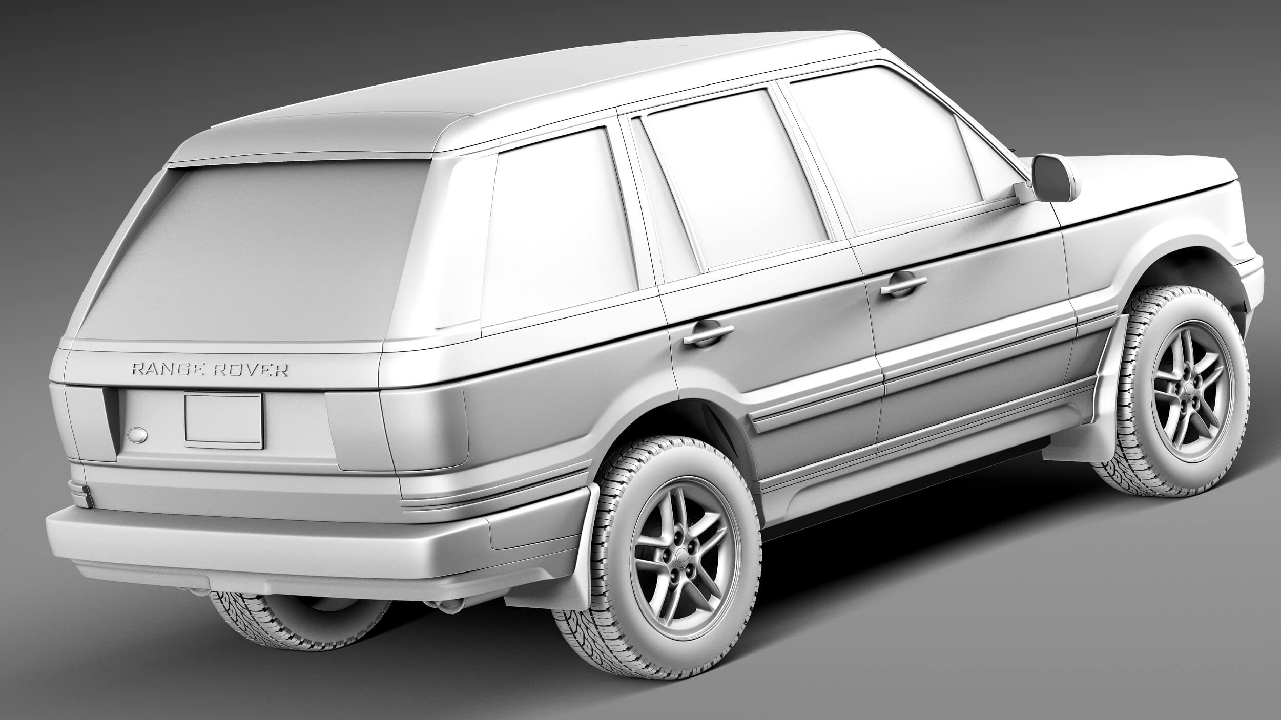 Range Rover II 1994-2002 P38A 3D Model by SQUIR