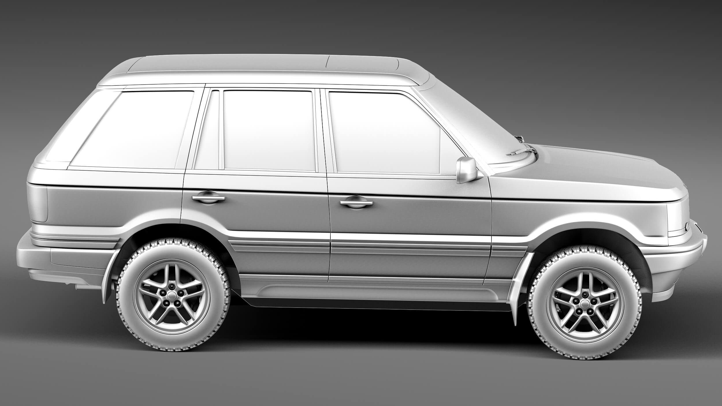 Range Rover II 1994-2002 P38A 3D Model by SQUIR