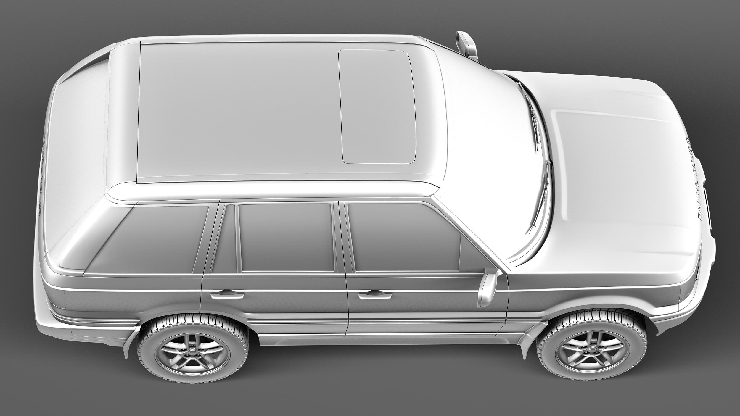 Range Rover II 1994-2002 P38A 3D Model by SQUIR