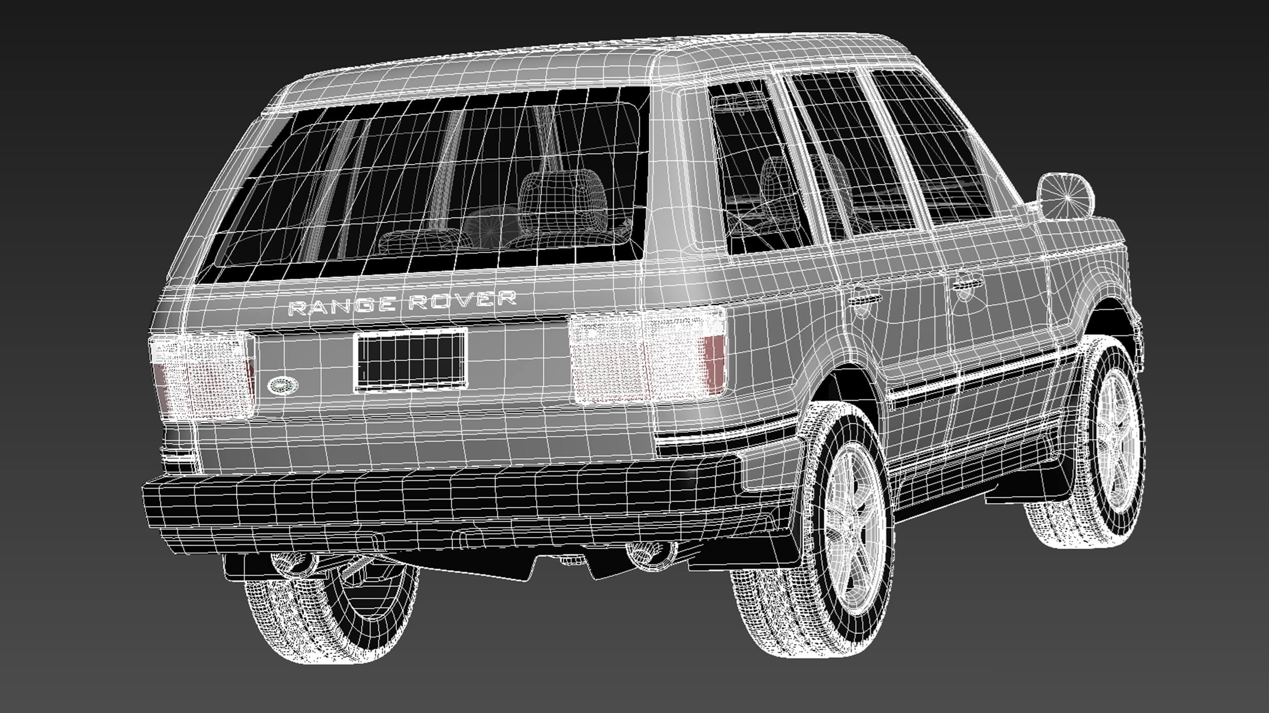 Range Rover II 1994-2002 P38A 3D Model by SQUIR