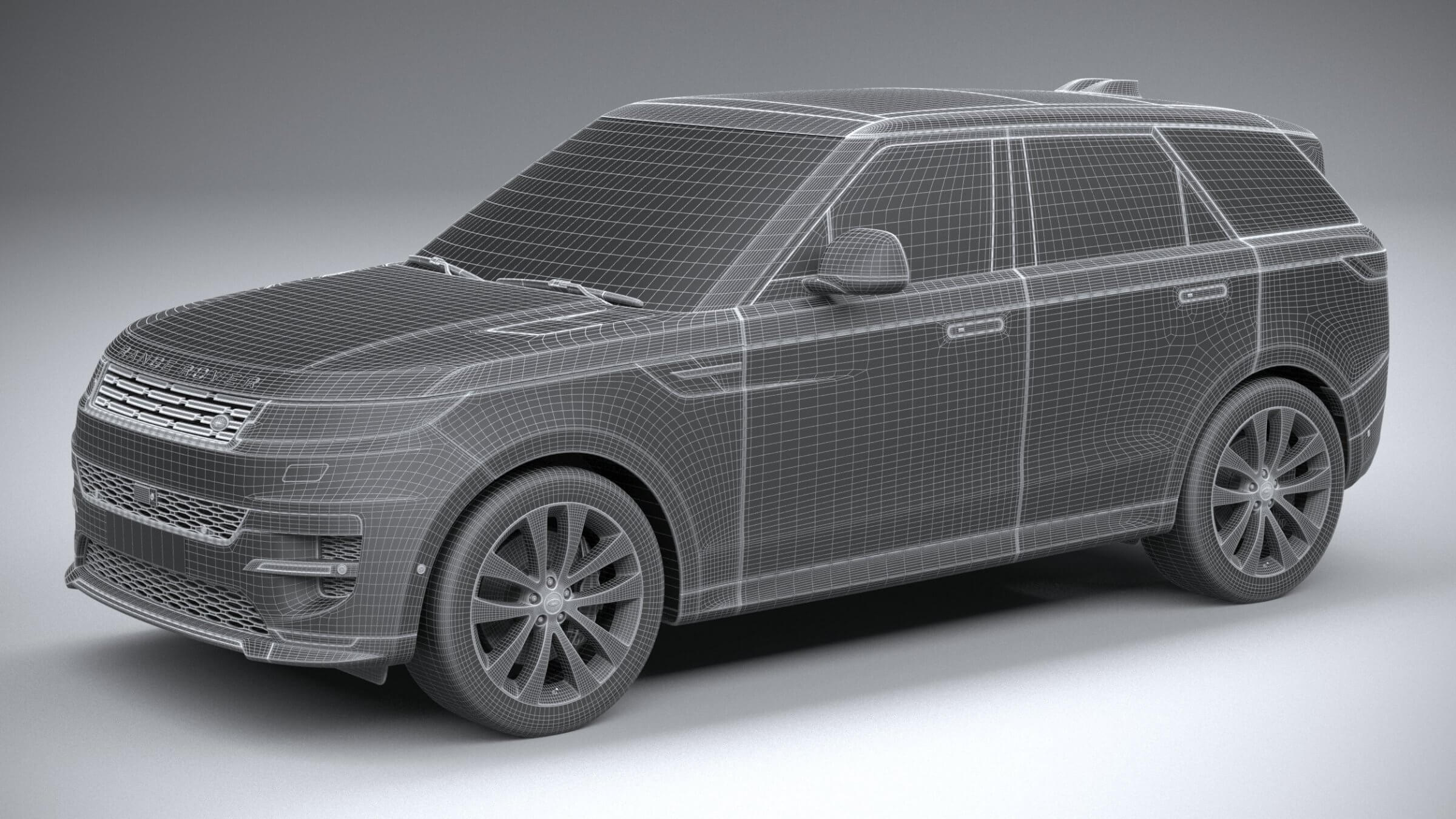 Range Rover Sport HSE 2023 - 3D Model by SQUIR