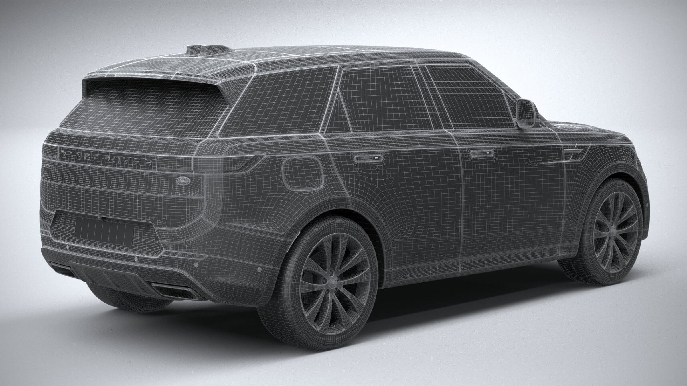 Range Rover Sport HSE 2023 - 3D Model by SQUIR