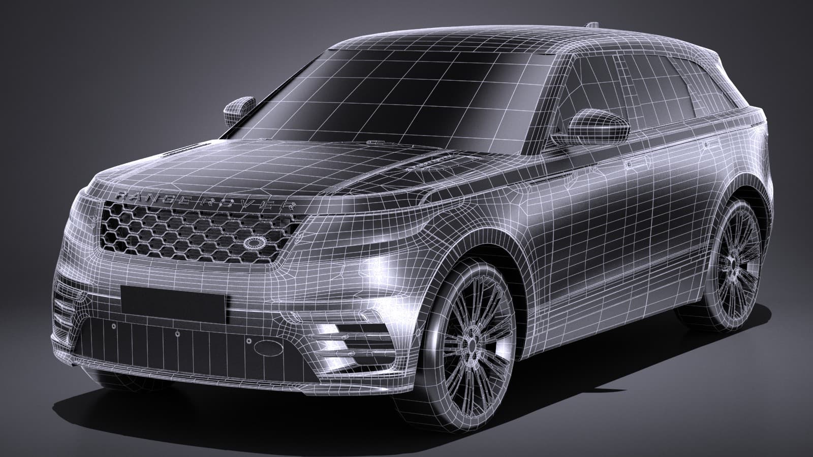 Range Rover Velar 2018 - 3D Model by SQUIR