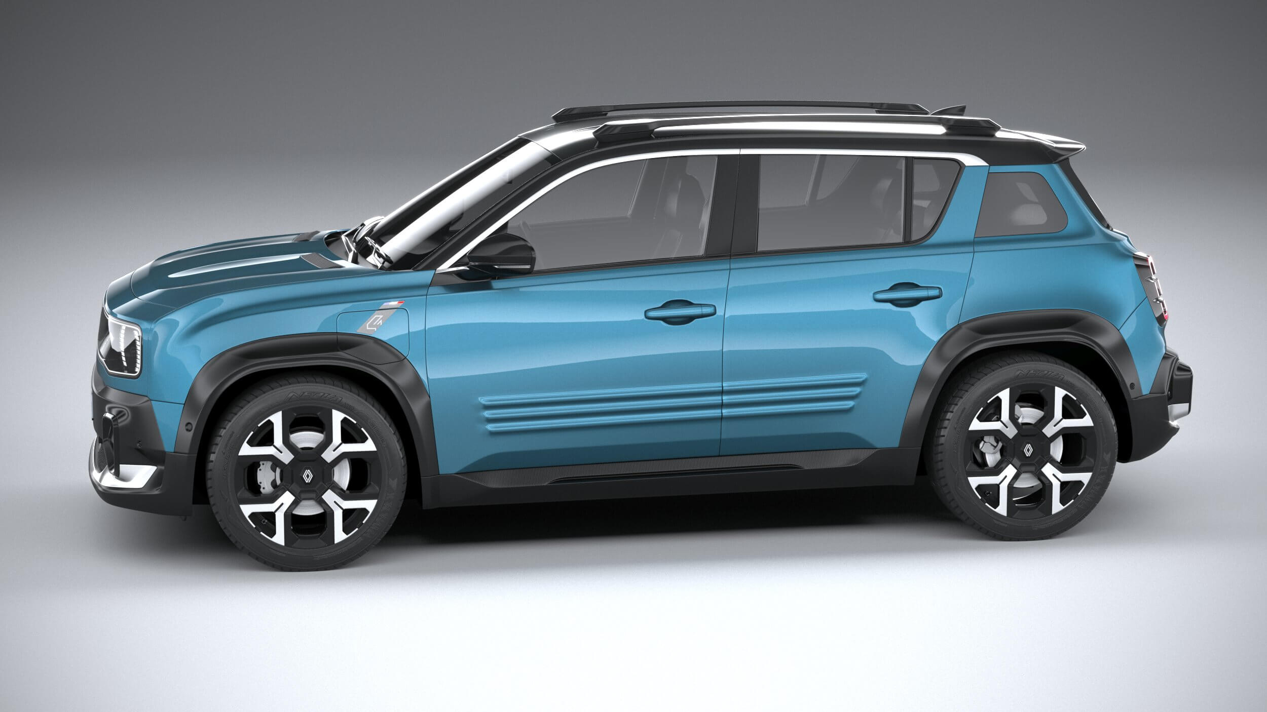 Renault 4 E-Tech 2026 3D Model by SQUIR