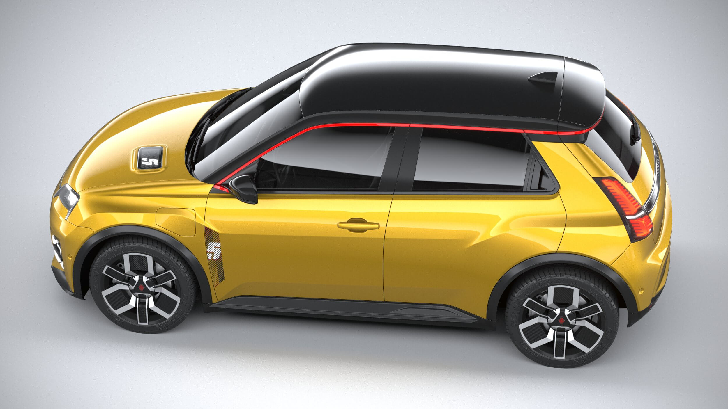 Renault 5 E-Tech 2025 3D Model by SQUIR