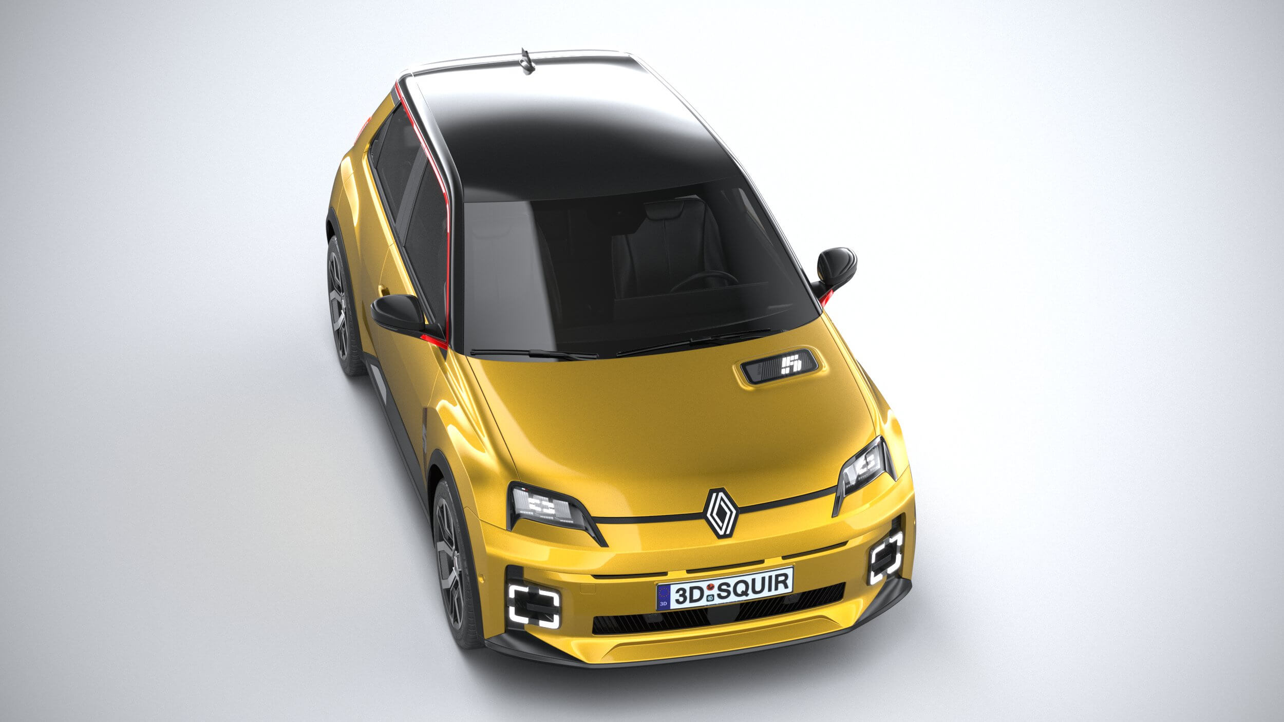 Renault 5 E-Tech 2025 3D Model by SQUIR