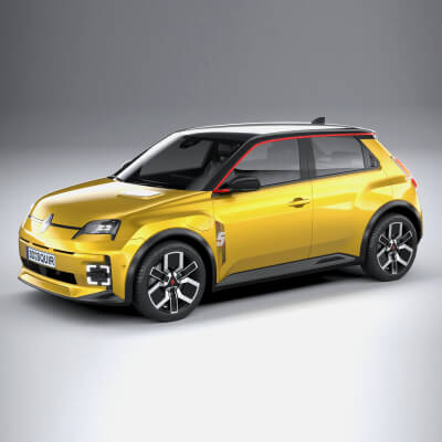 Renault 5 E-Tech 2025 3D Model by SQUIR