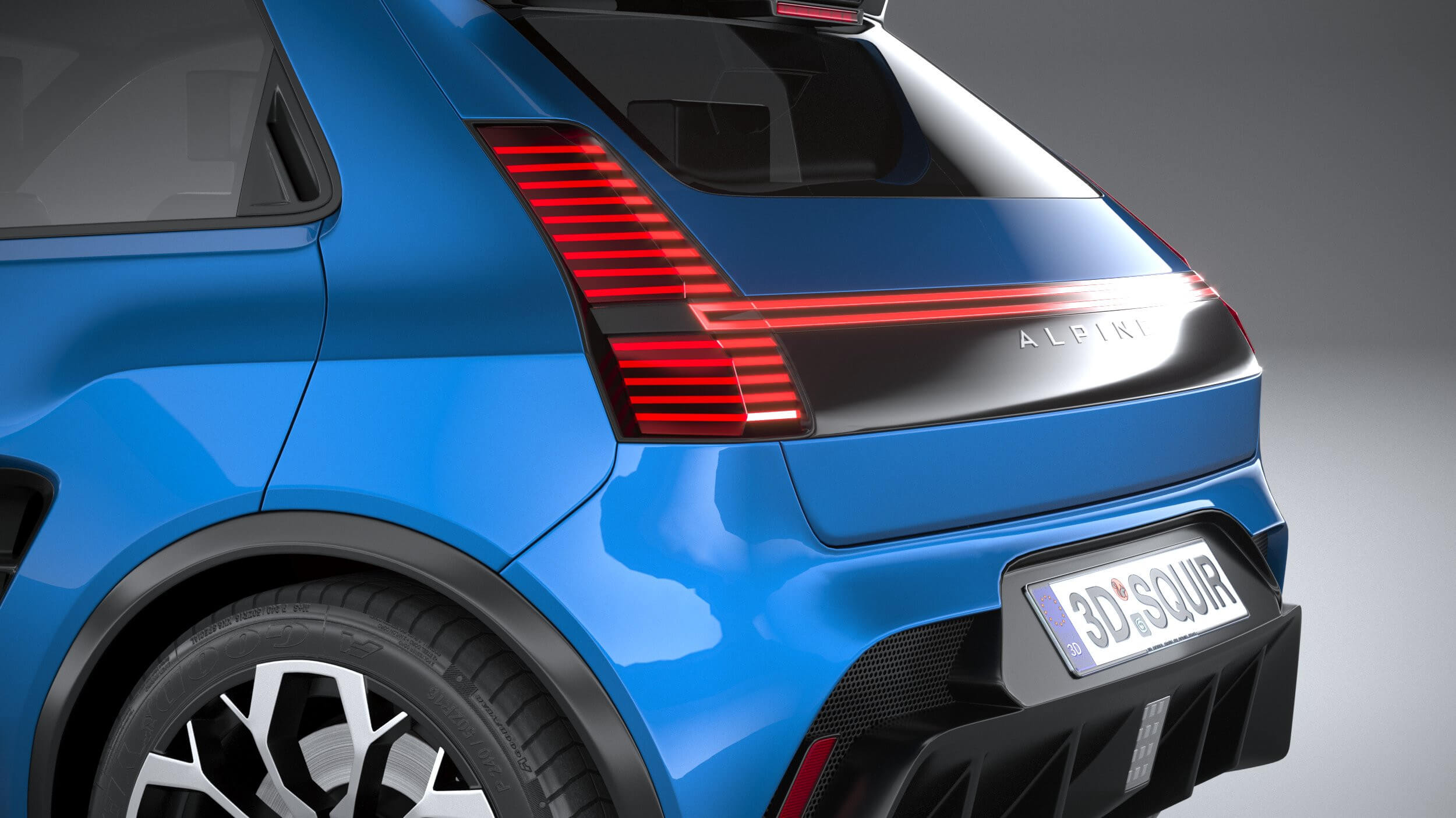 Renault Alpine R5 2025 - 3D Model by SQUIR