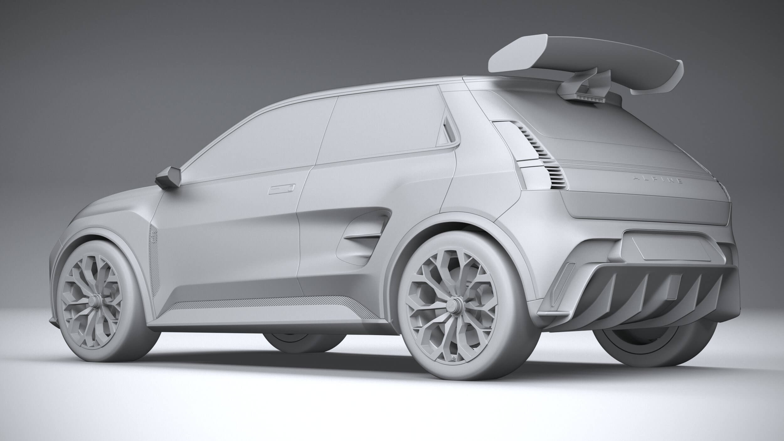 Renault Alpine R5 2025 - 3D Model by SQUIR