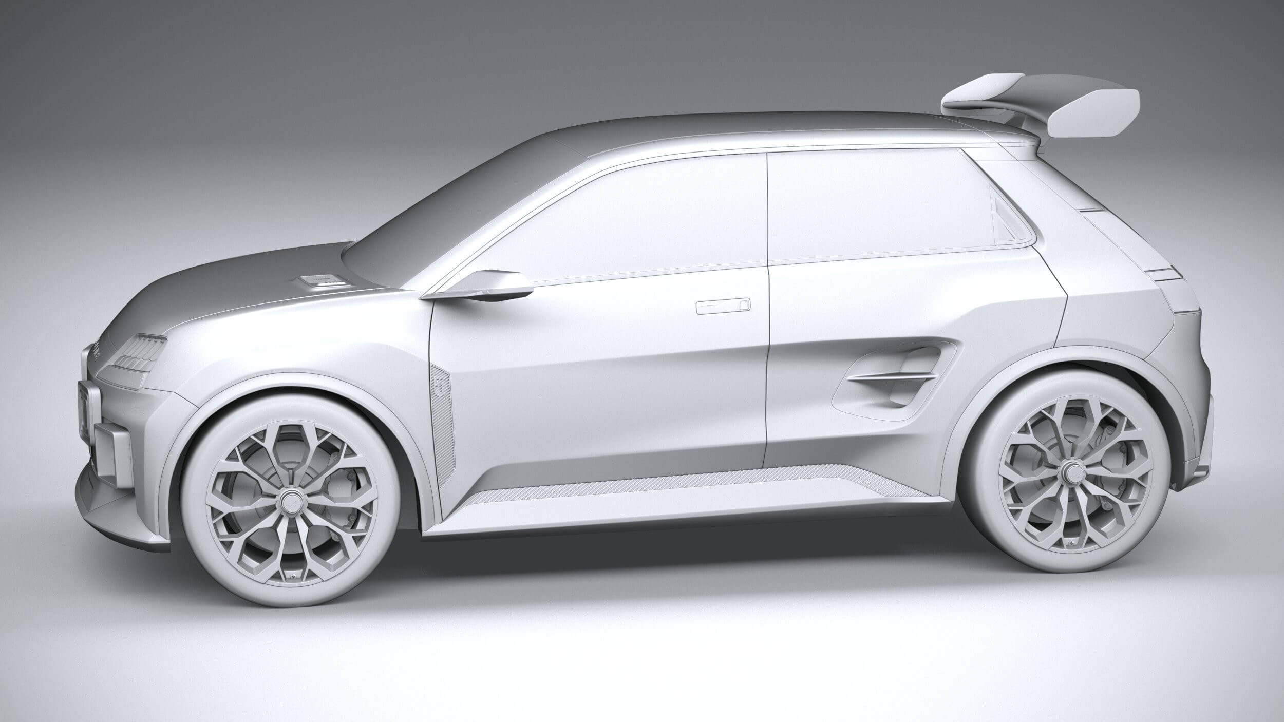 Renault Alpine R5 2025 - 3D Model by SQUIR