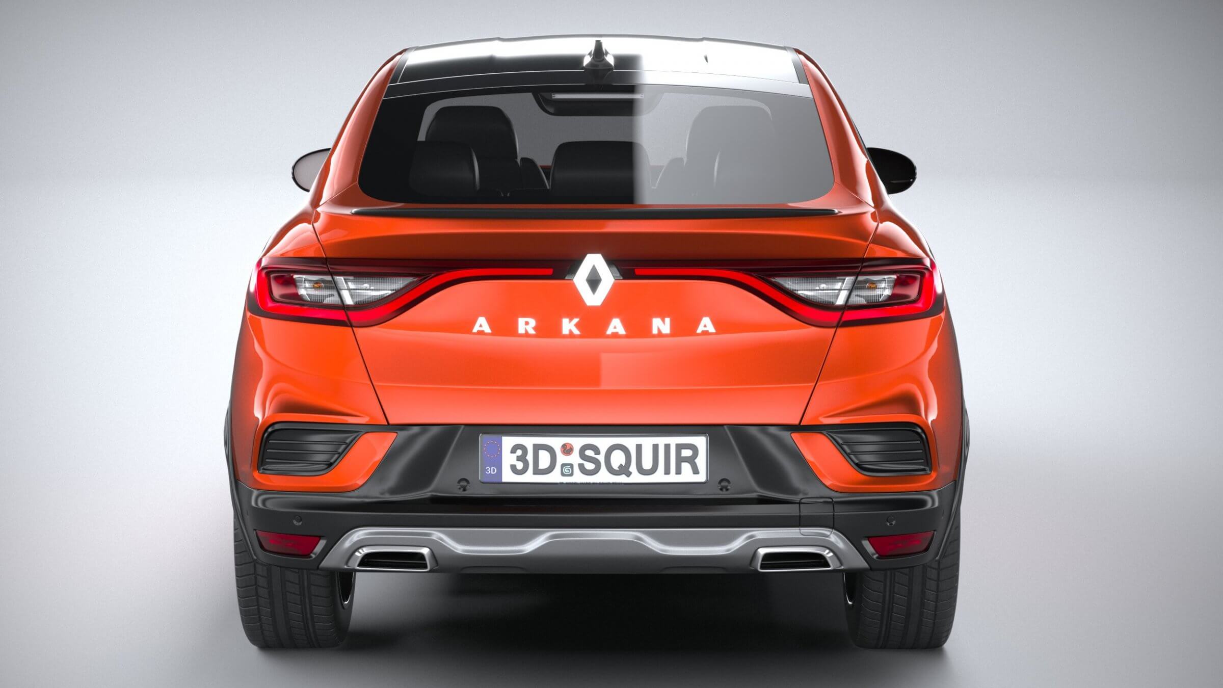 Renault Arkana RS-line 2022 3D Model by SQUIR