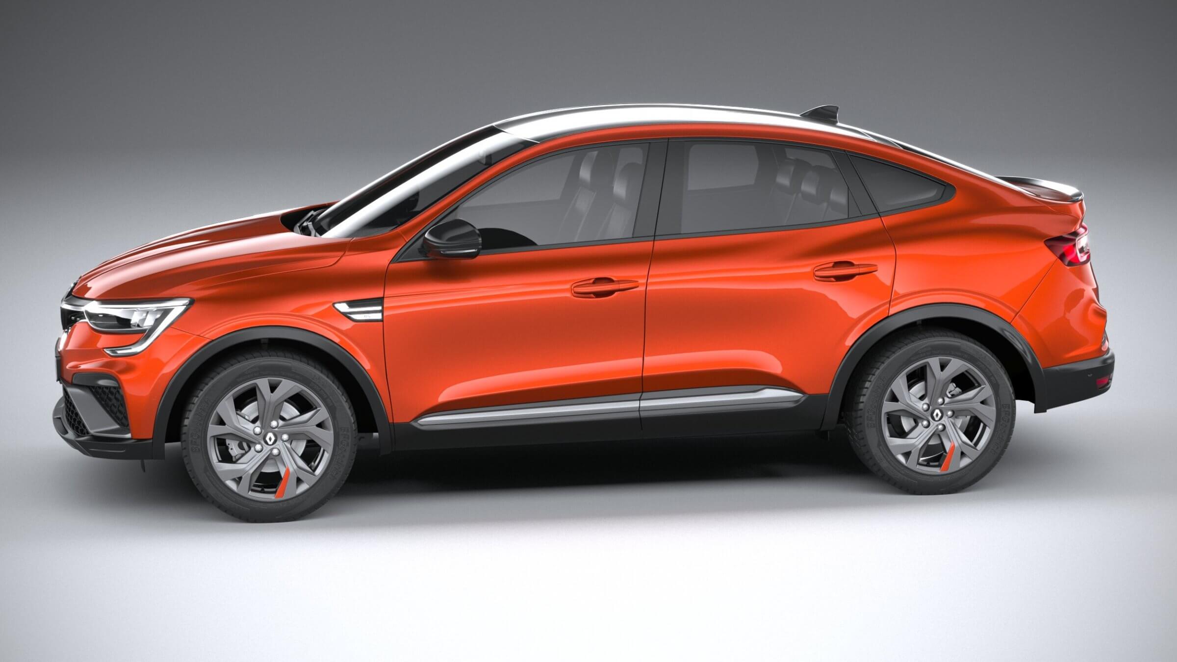 Renault Arkana RS-line 2022 3D Model by SQUIR