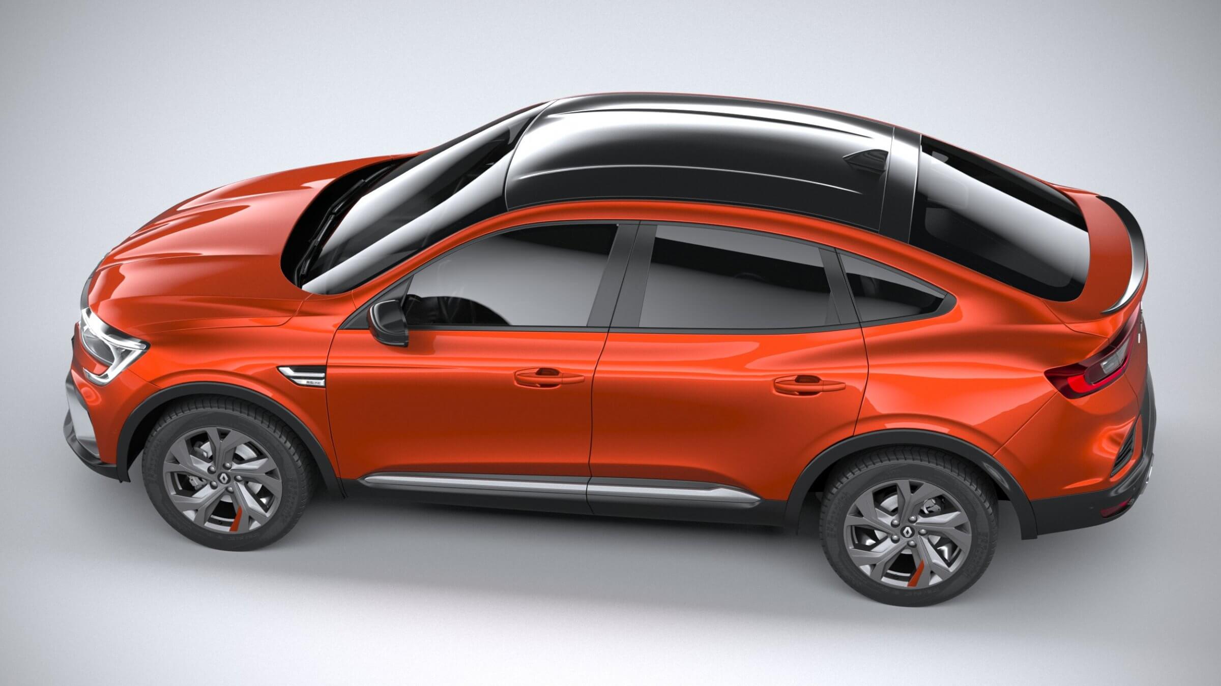 Renault Arkana RS-line 2022 3D Model by SQUIR