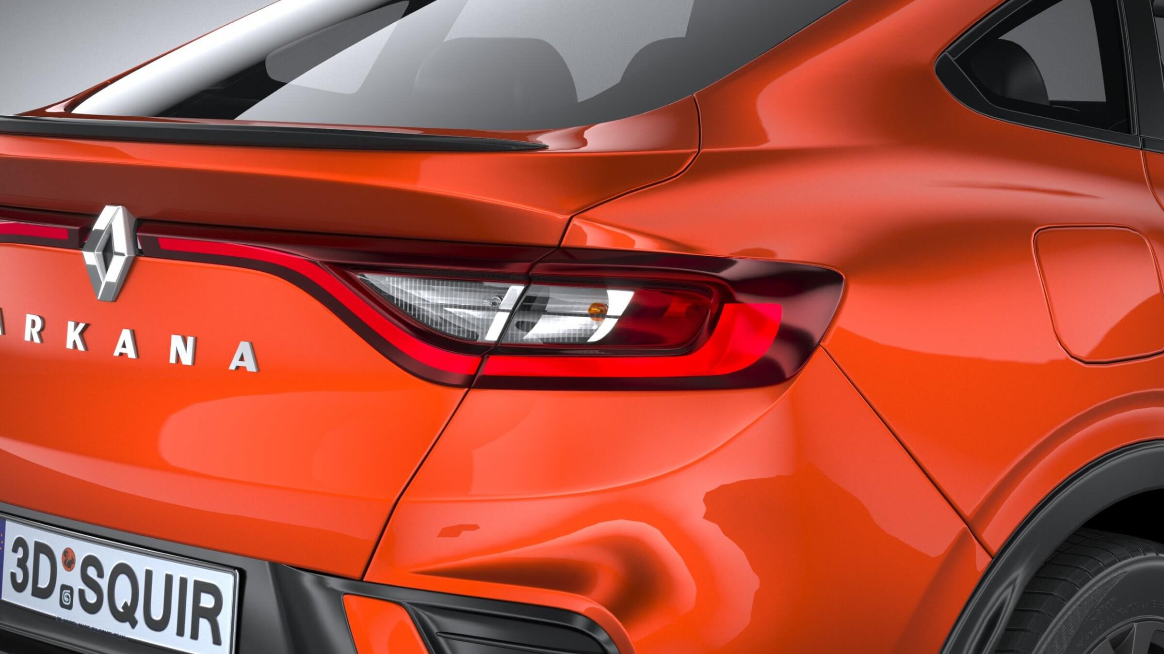 Renault Arkana RS-line 2022 3D Model by SQUIR