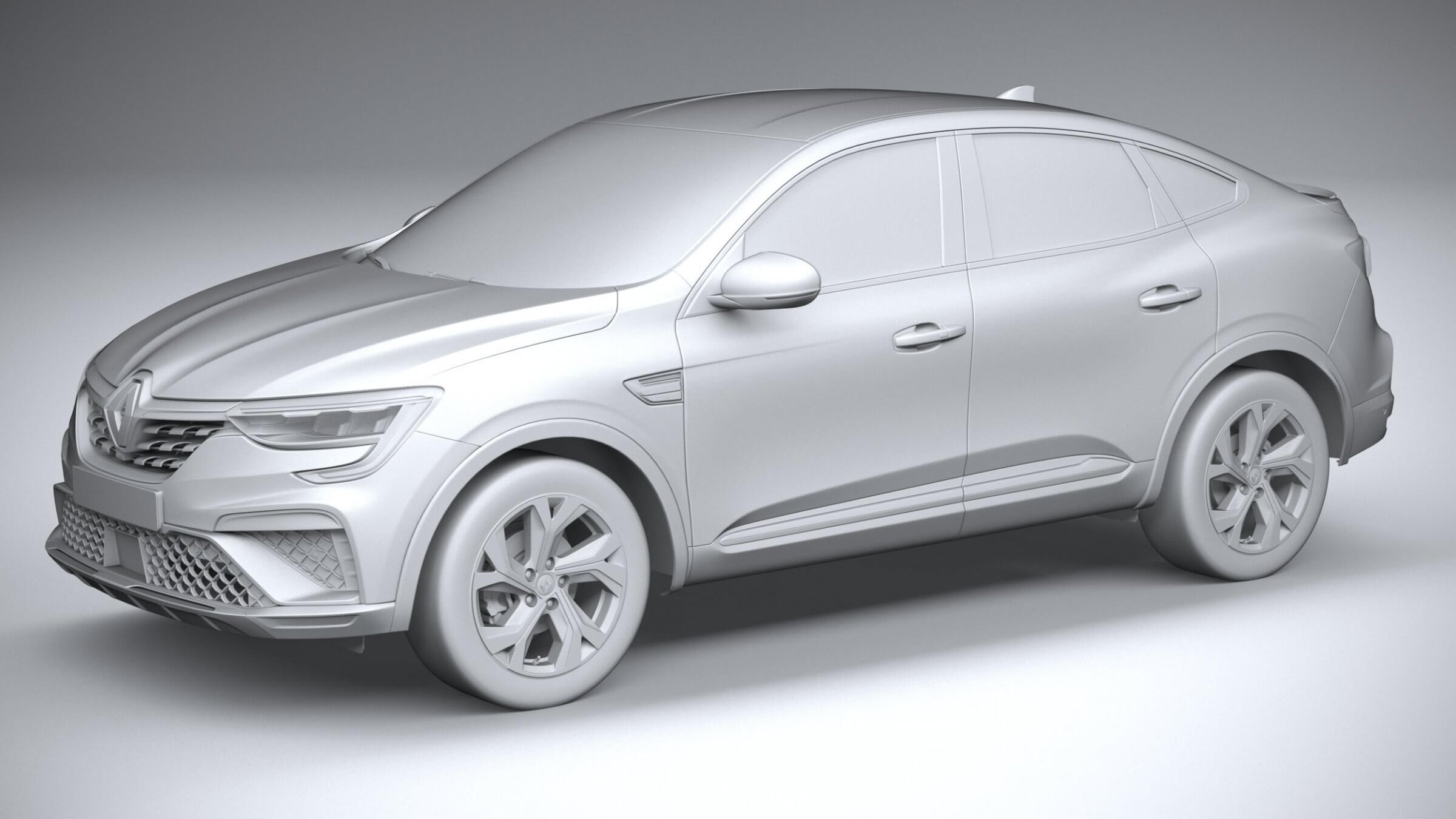 Renault Arkana RS-line 2022 3D Model by SQUIR