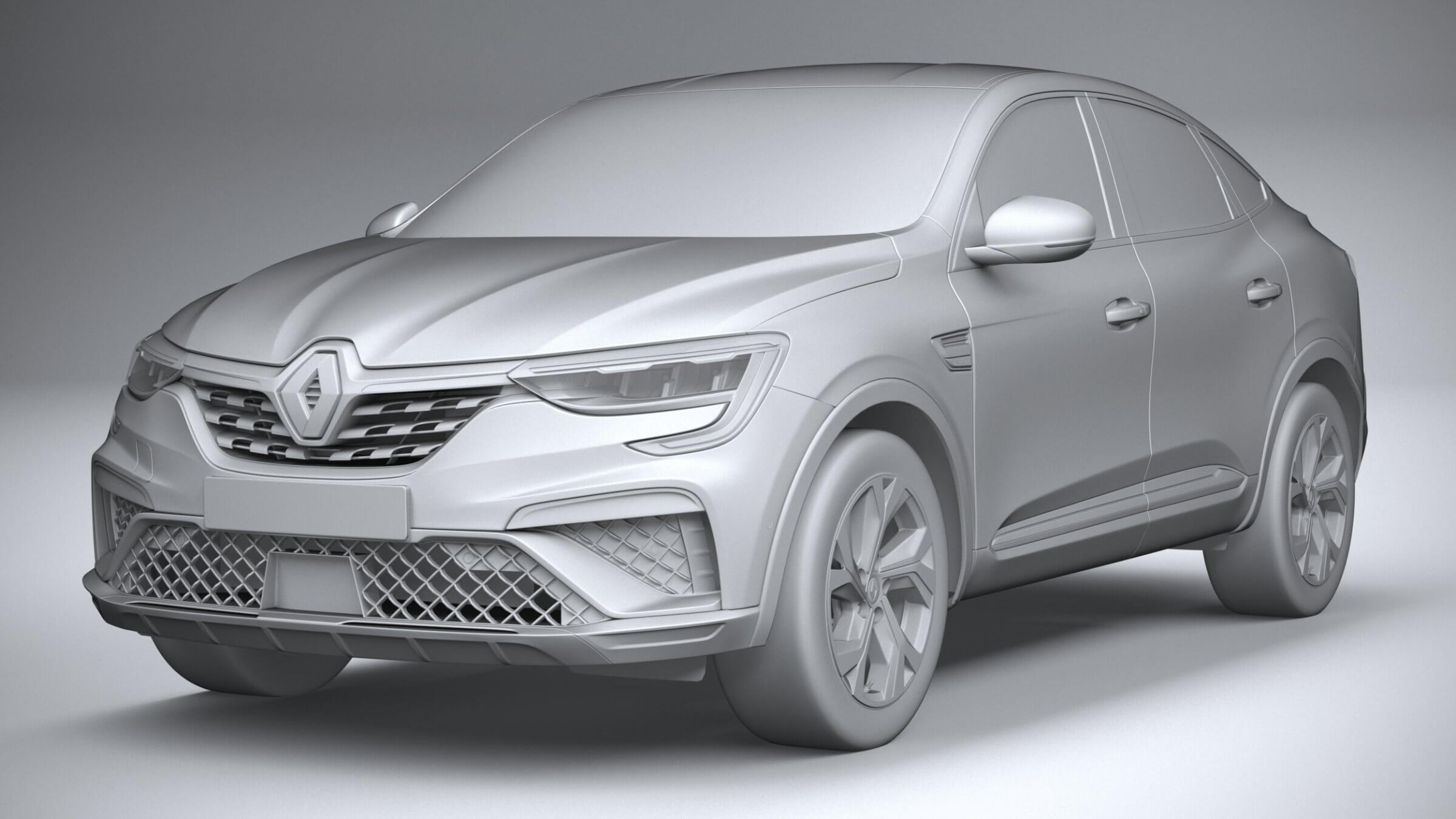 Renault Arkana RS-line 2022 3D Model by SQUIR