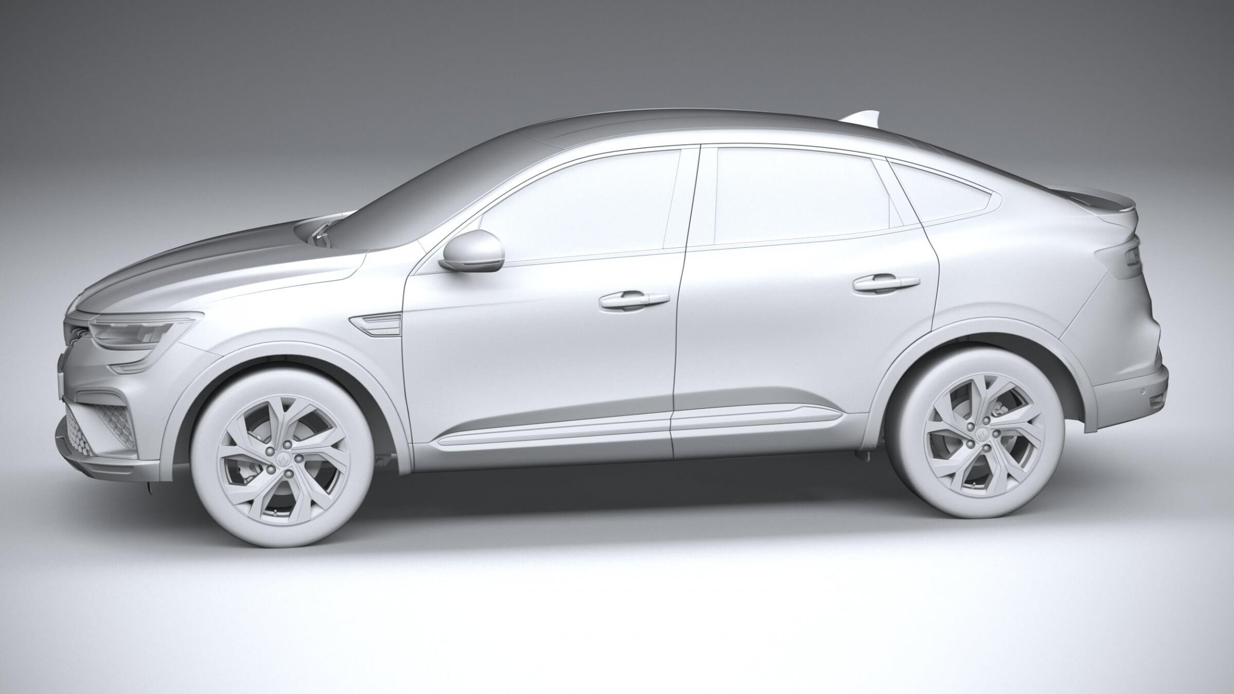 Renault Arkana RS-line 2022 3D Model by SQUIR