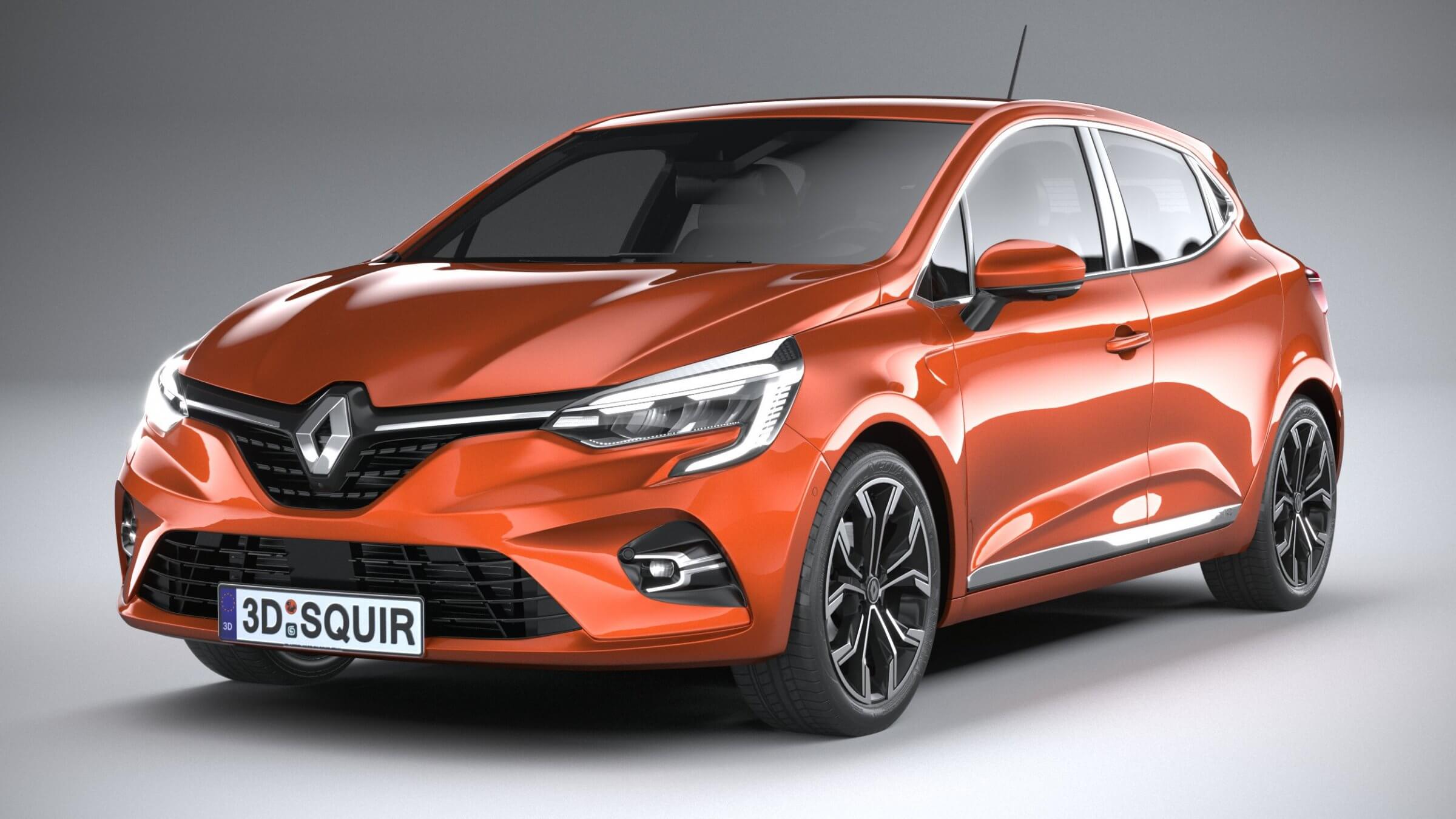 Renault Clio 2020 - 3D Model by SQUIR