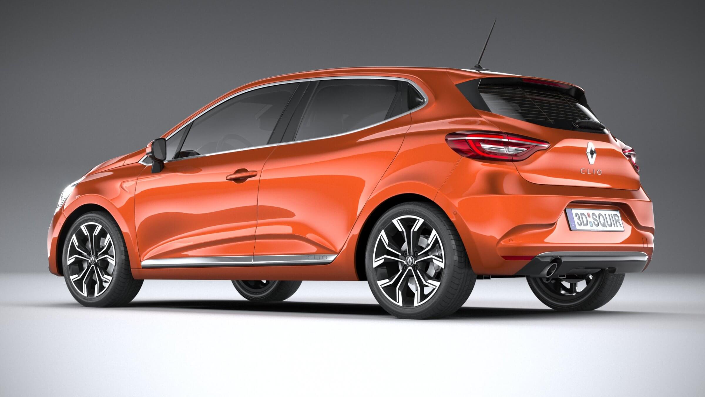 Renault Clio 2020 - 3D Model by SQUIR