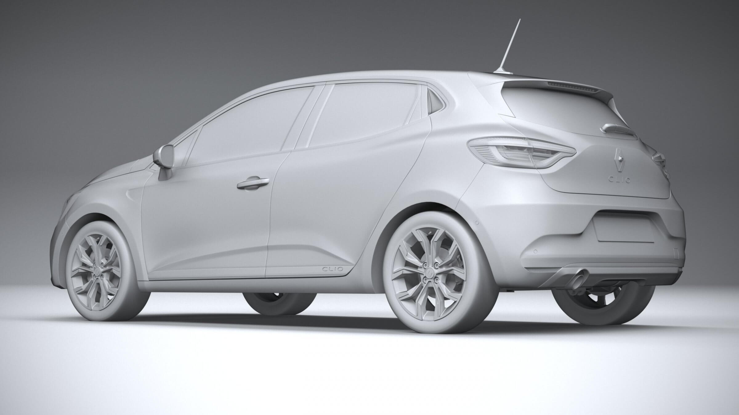 Renault Clio 2020 - 3D Model by SQUIR
