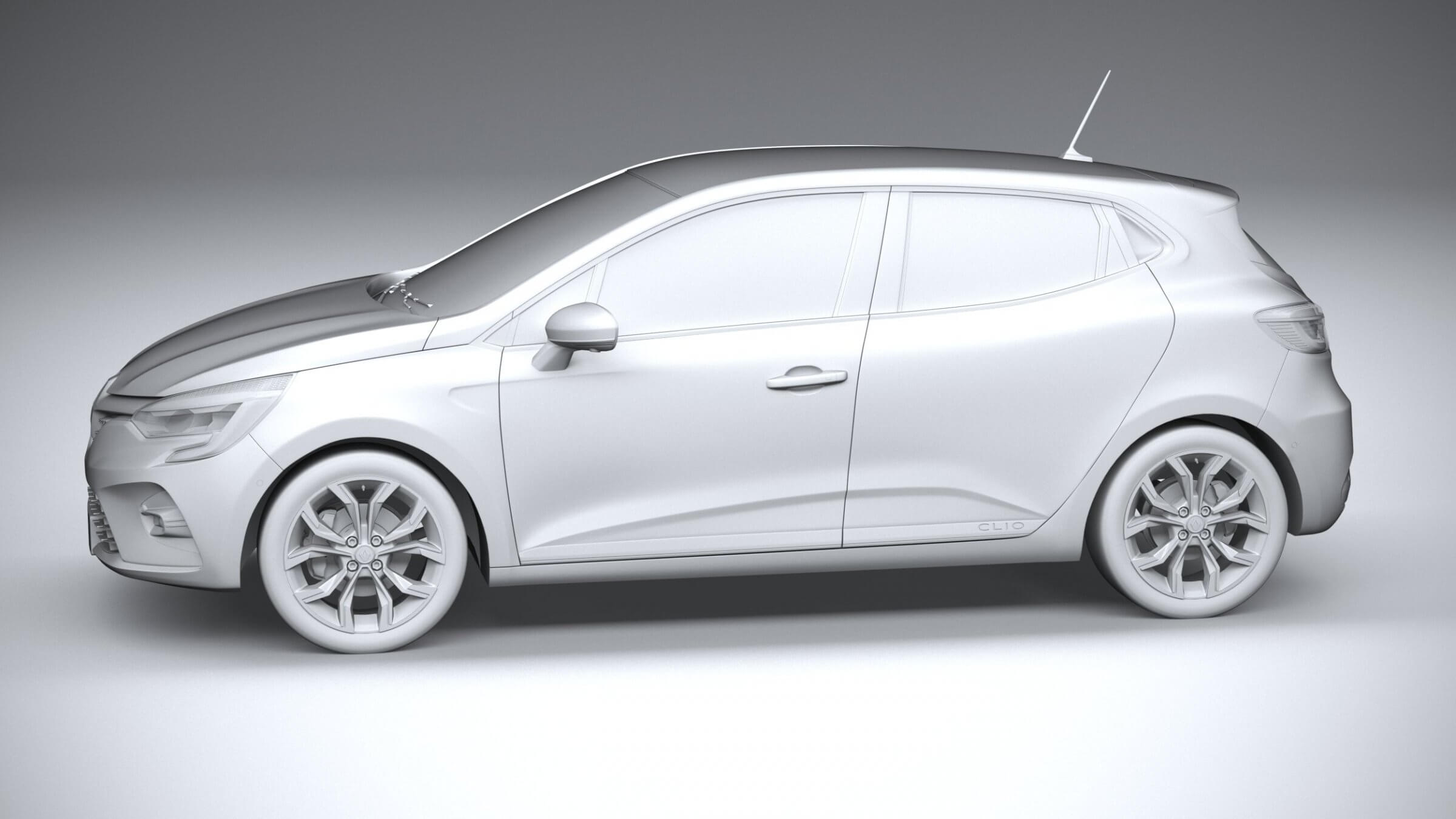 Renault Clio 2020 - 3D Model by SQUIR