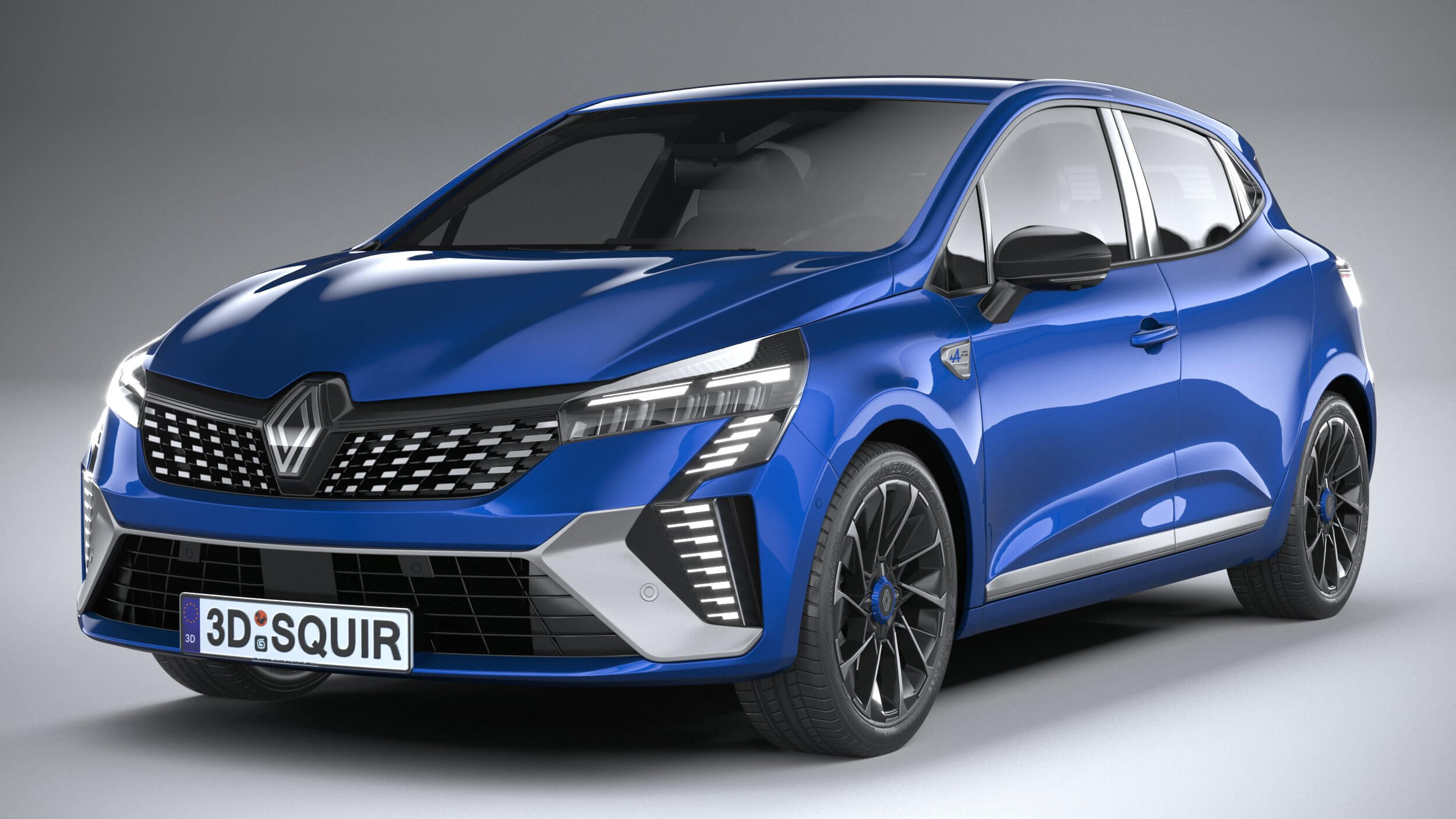 Renault Clio 2024 - 3D Model by SQUIR