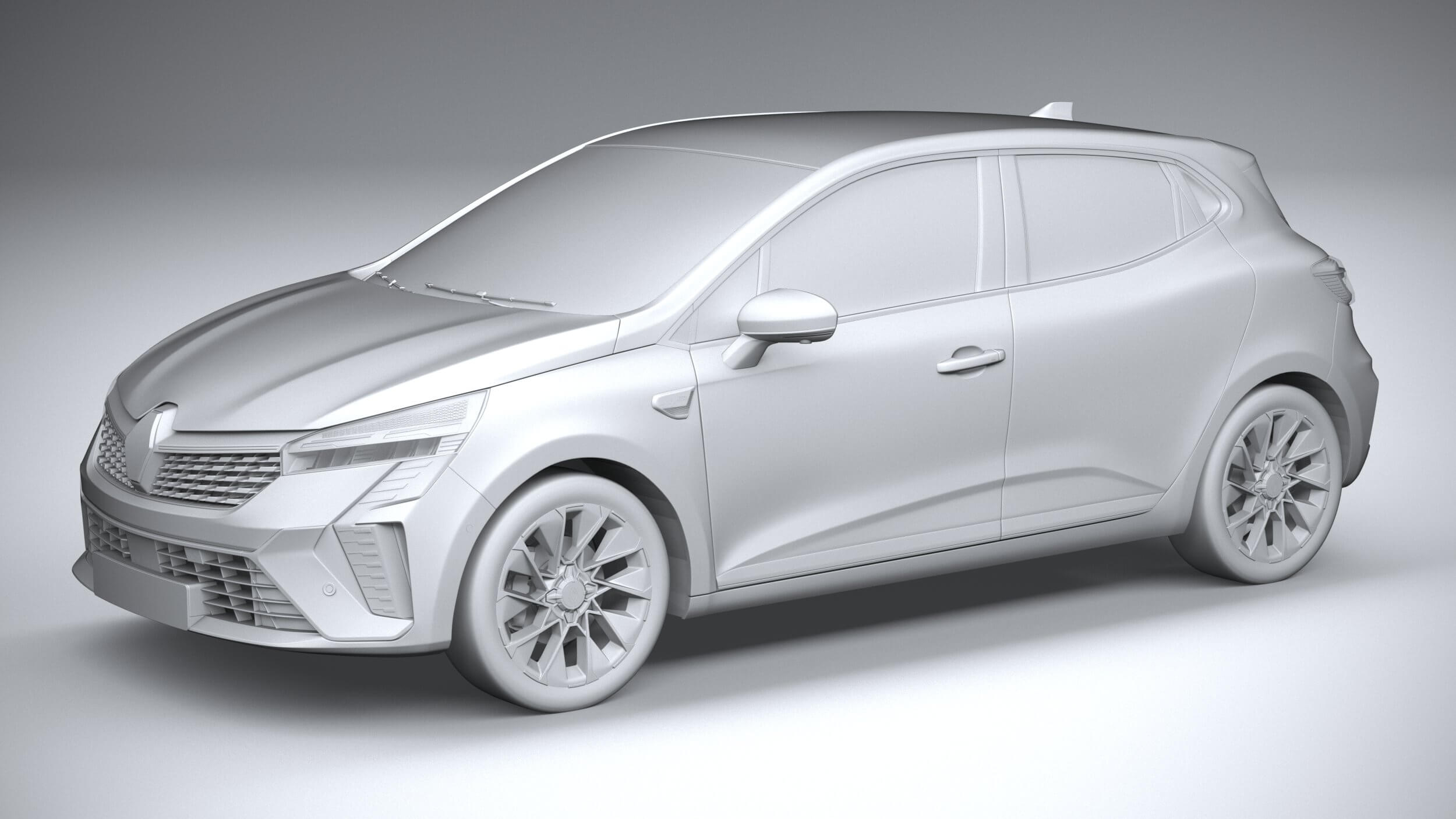 Renault Clio 2024 - 3D Model by SQUIR